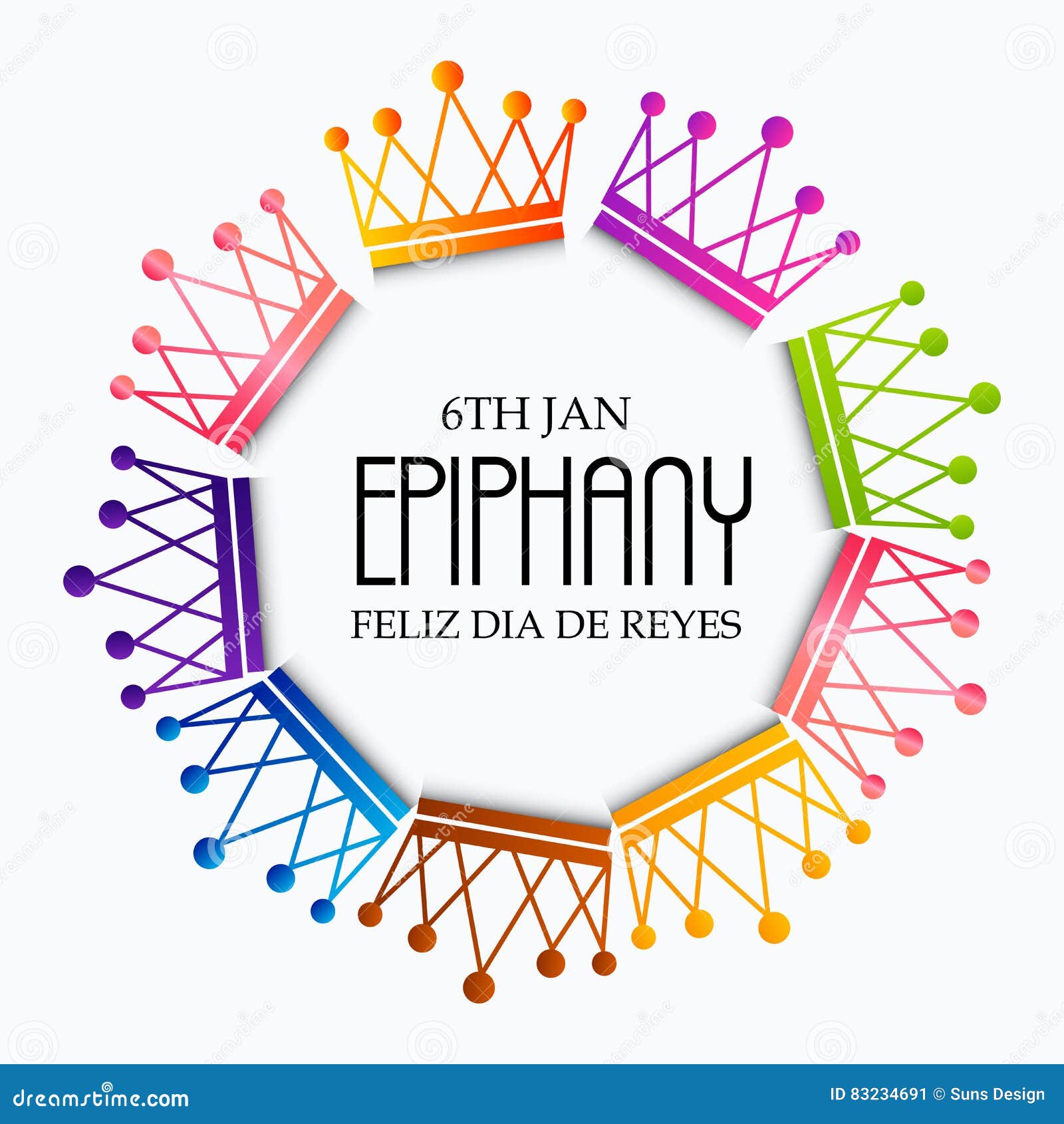 Epiphany stock illustration. Illustration of clip, gaspar - 83234691