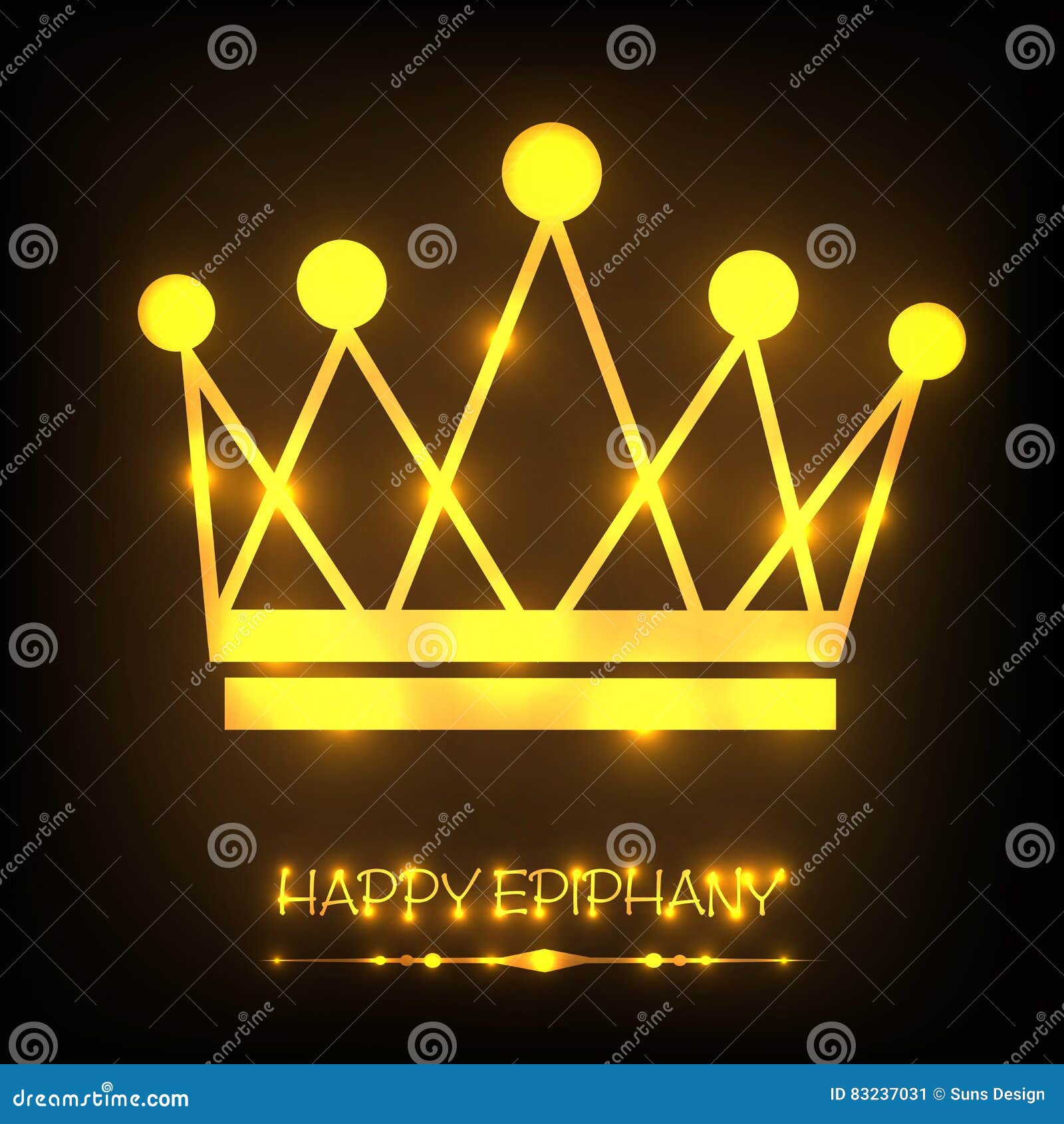 Epiphany stock illustration. Illustration of happy, catholic - 83237031