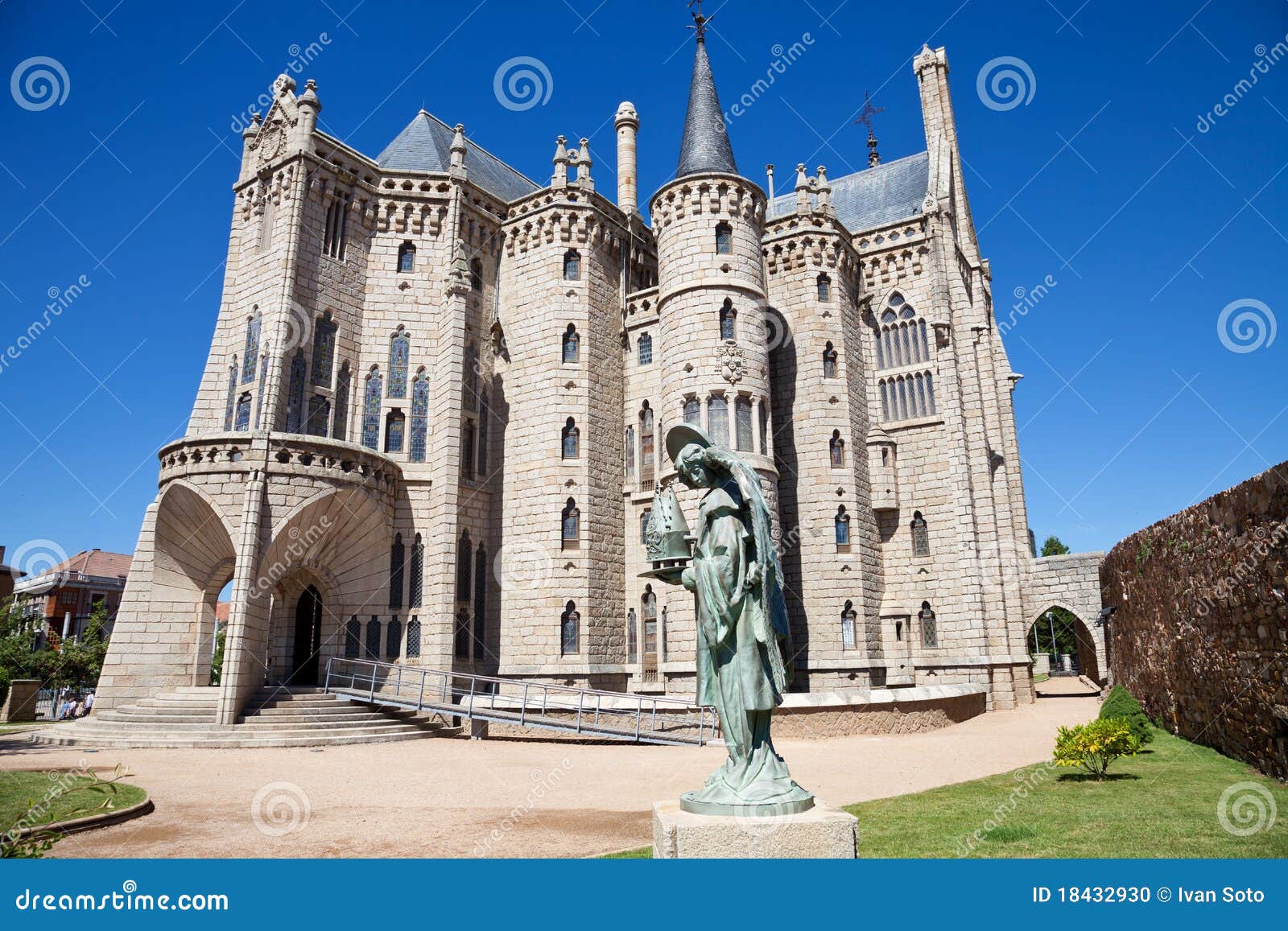 Episcopal Palace of Astorga by Gaudi Editorial Image - Image of spain ...