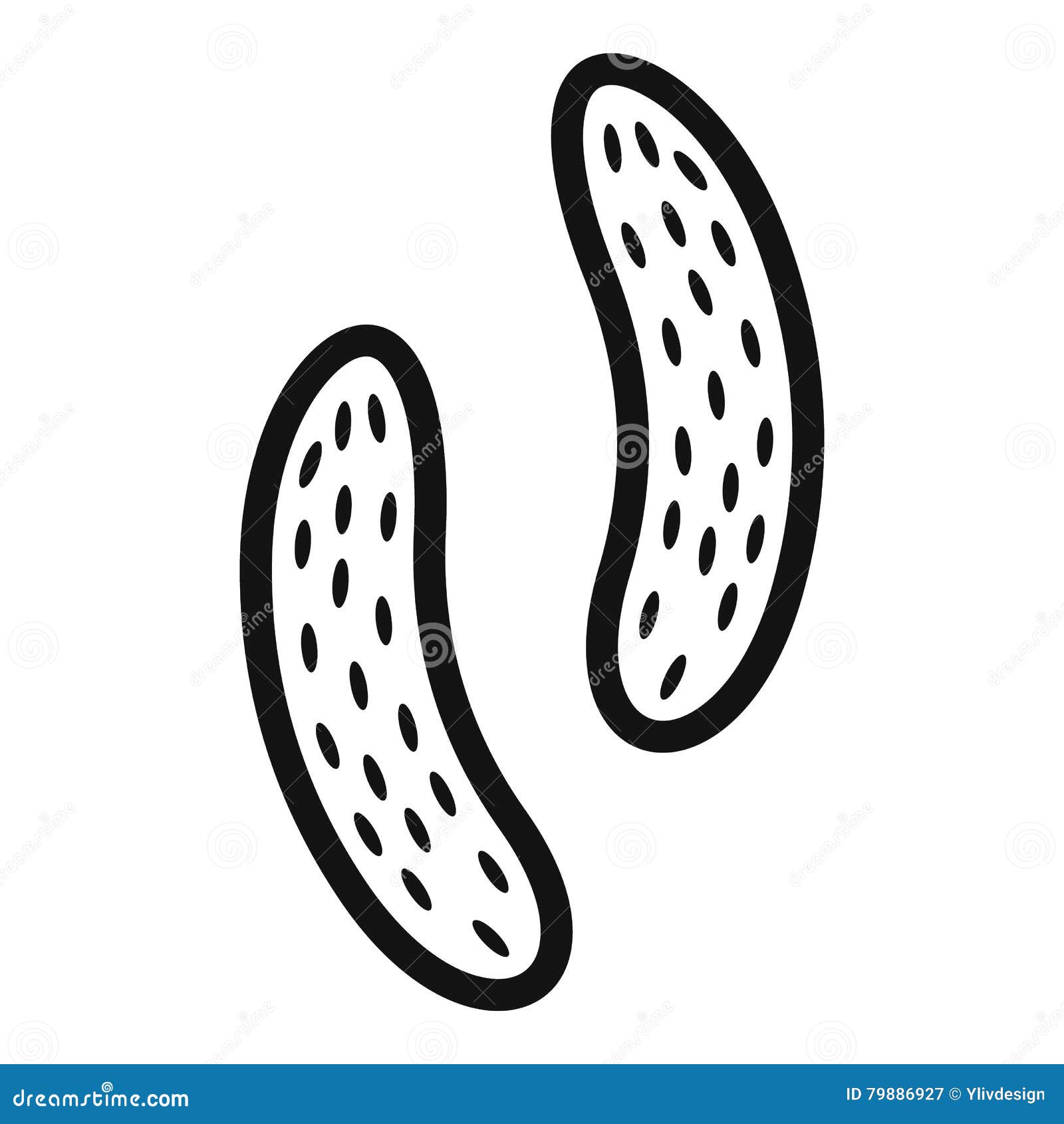 Epithelial Cell Icon, Simple Style Stock Vector - Illustration of fever ...