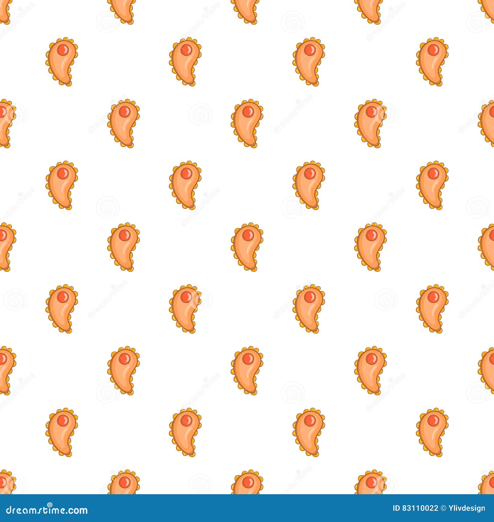 Epithelial Seamless Pattern. Stock Vector Illustration Of Magnified ...