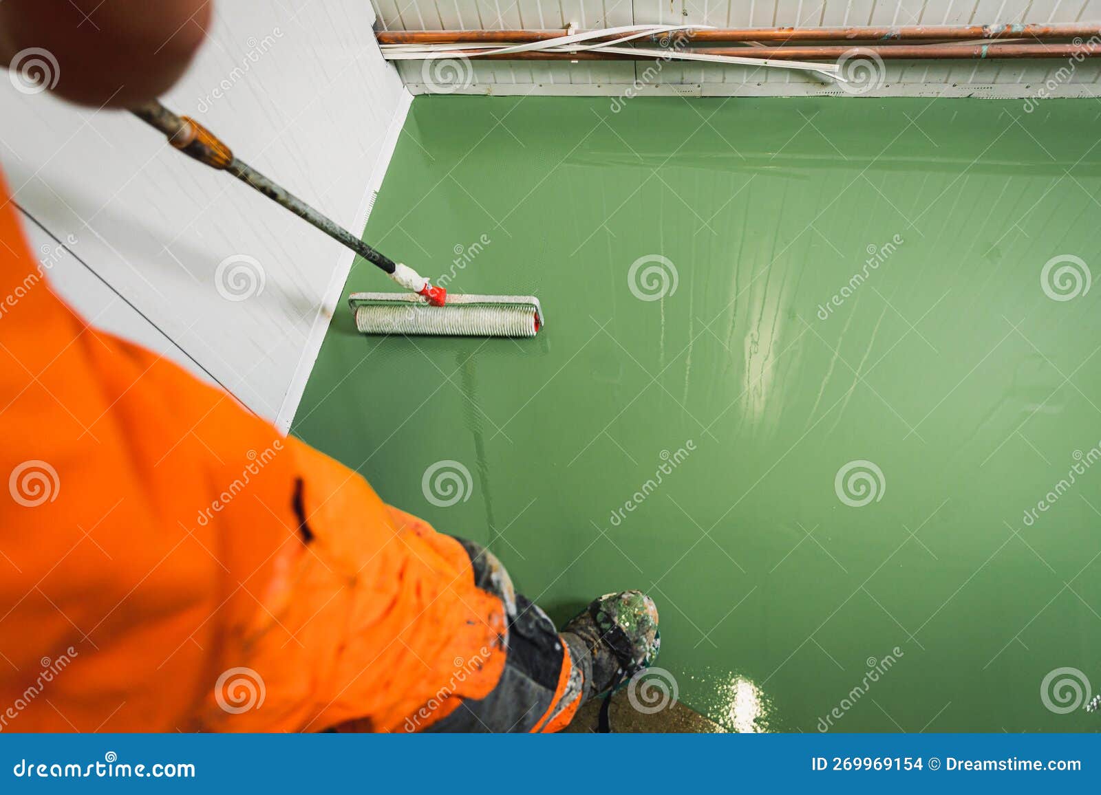 Epoxy Flooring Tools, Preparation and Application of Epoxy Resin Stock ...