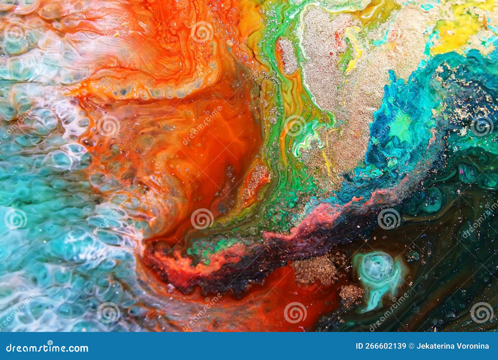 Epoxy Resin Abstract Texture Stock Image - Image of flow, artistic ...