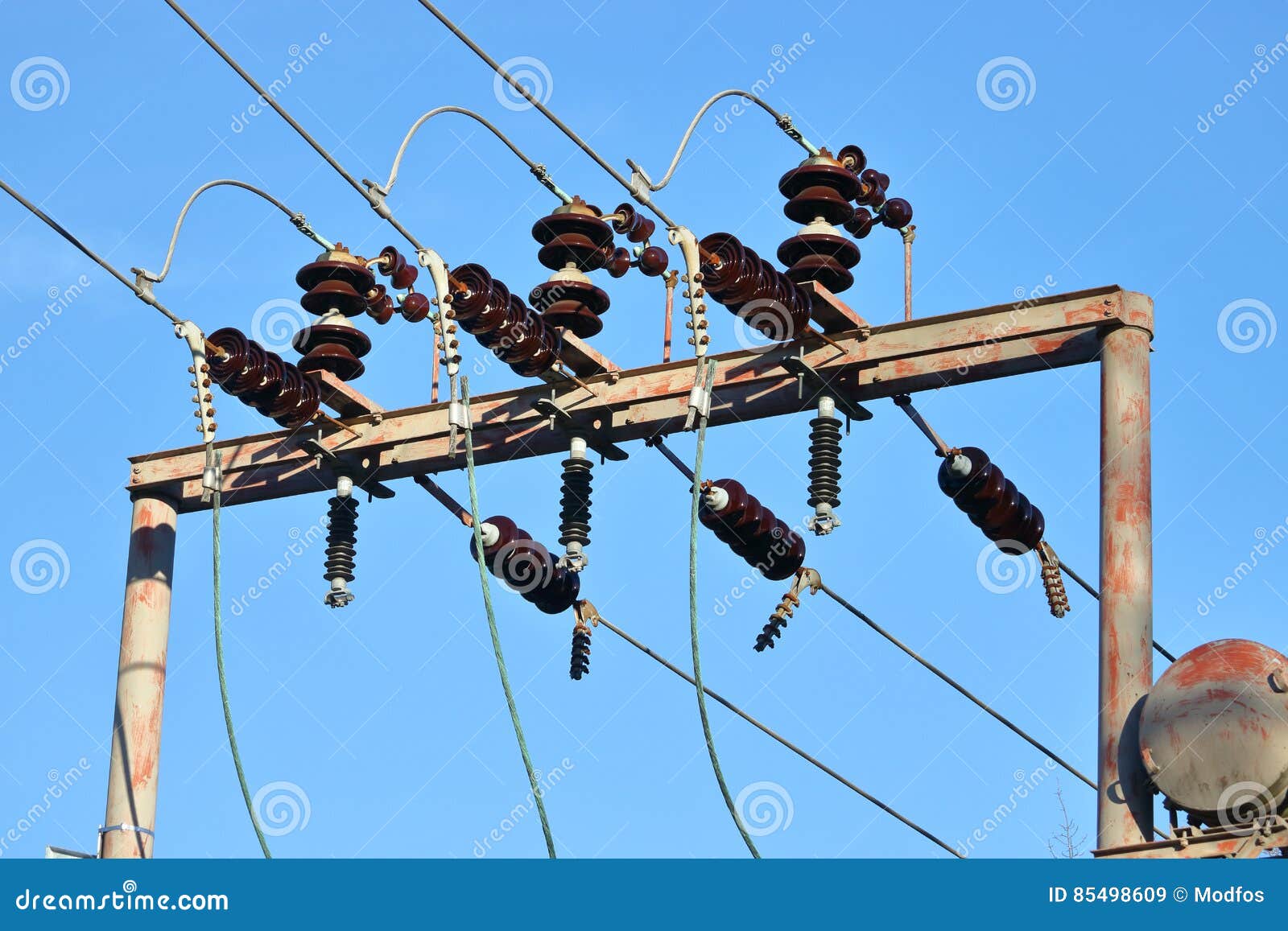 Epoxy Resin Industrial Electrical Insulators Stock Image - Image of ...