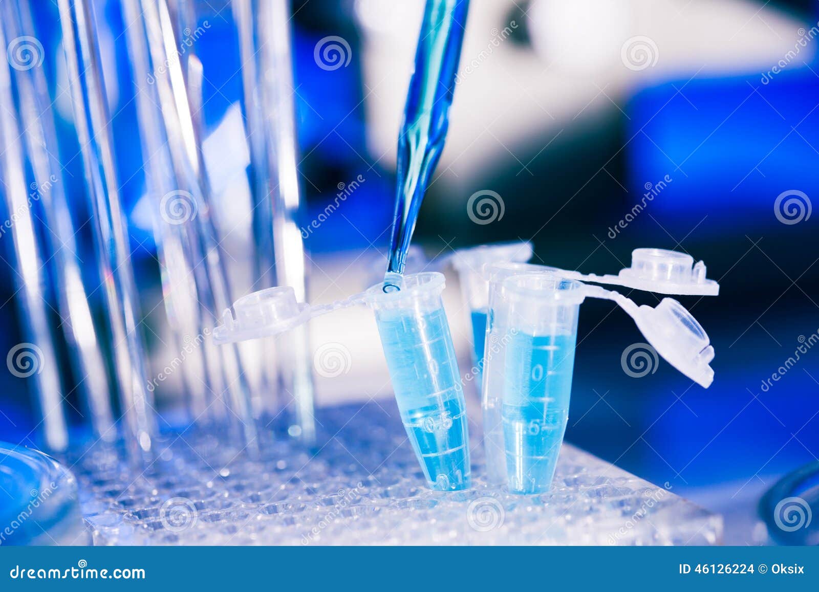 Eppendorf Tubes Stock Photo | CartoonDealer.com #46126218