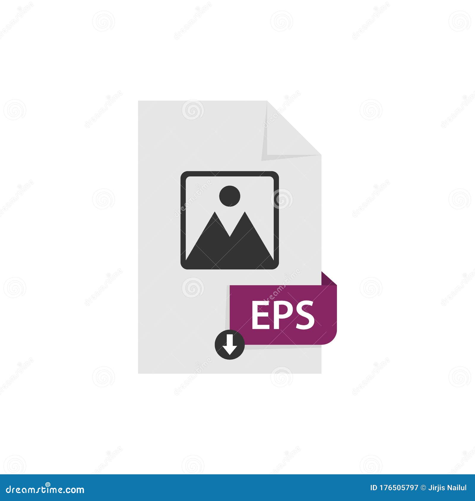 EPS Download File Format Vector Stock Vector - Illustration of button ...