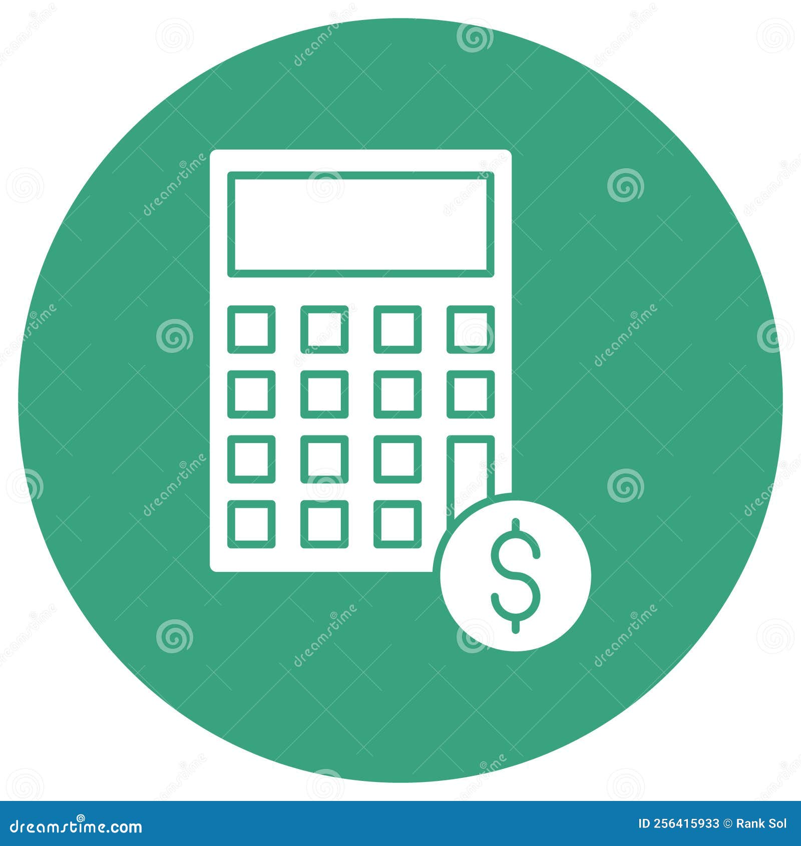 Calculation Which Can Easily Modify or Edit Stock Vector - Illustration ...