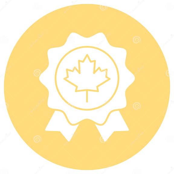 Canada Award Which Can Easily Modify or Edit Stock Vector ...