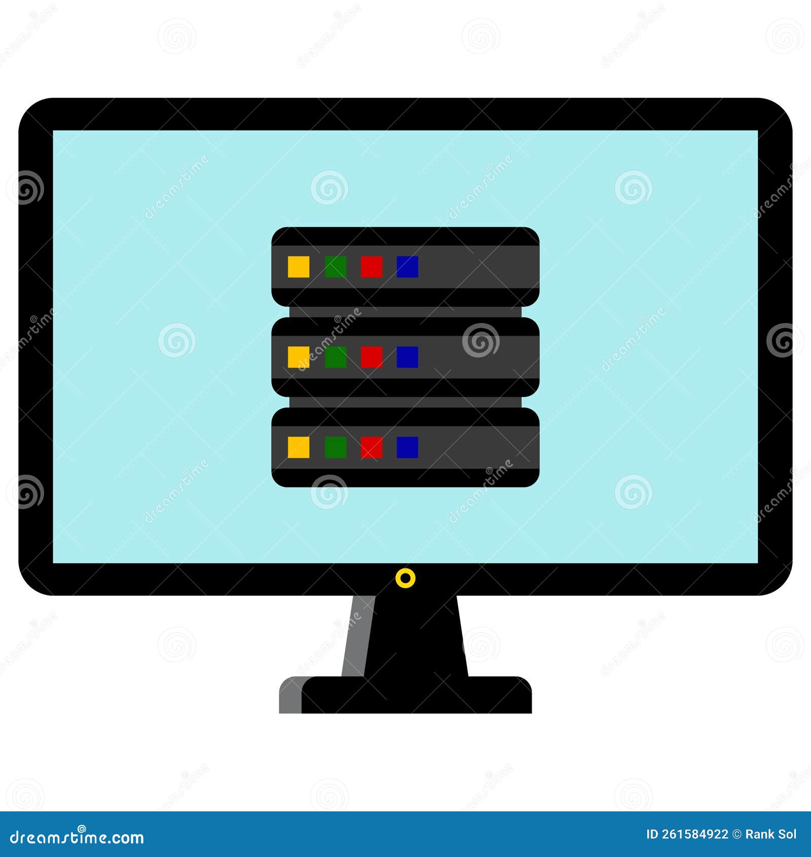 Computer Science Theory Which Can Easily Modify or Edit Stock Vector ...