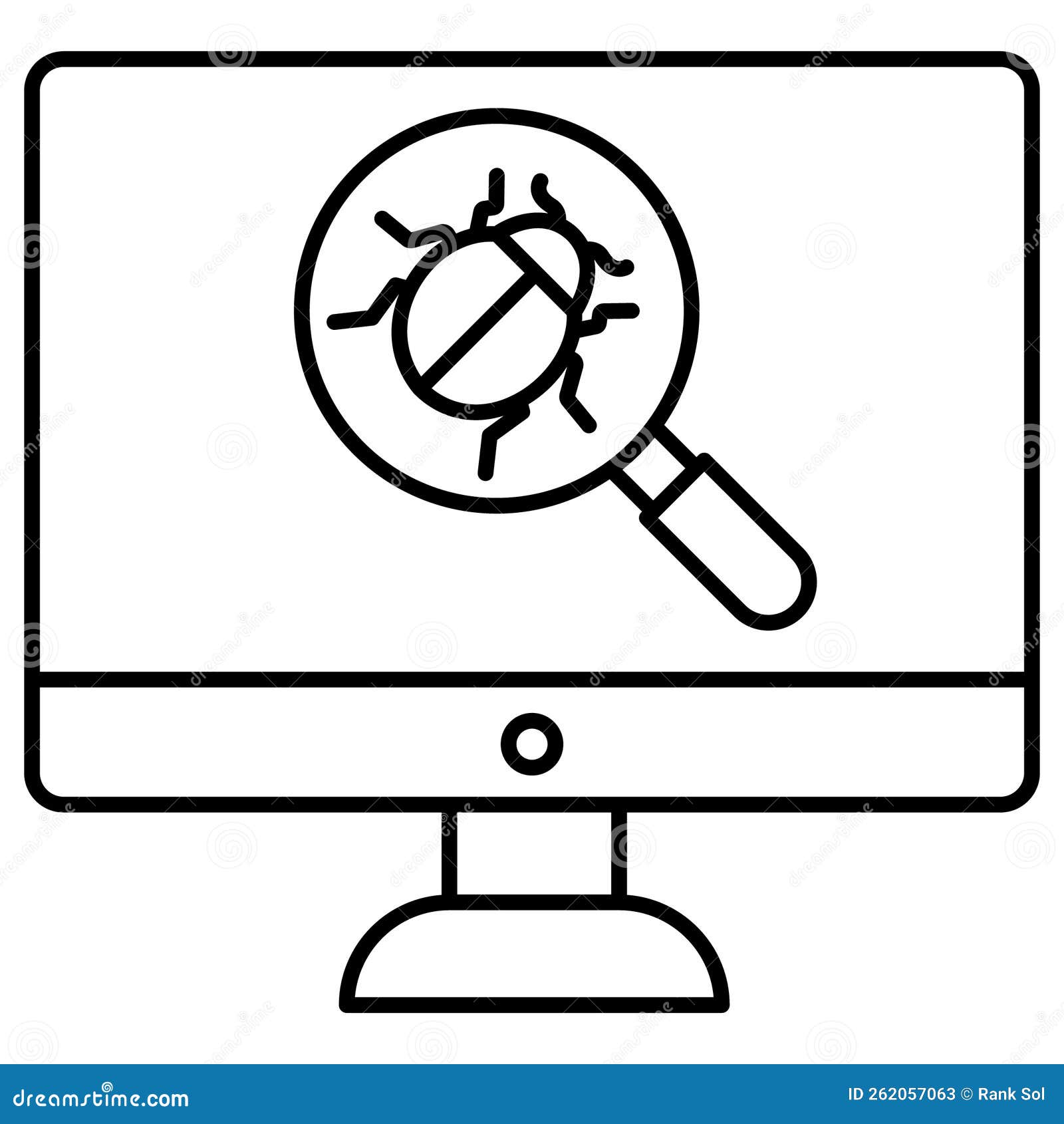 Examine Bugs Which Can Easily Modify or Edit Stock Vector ...