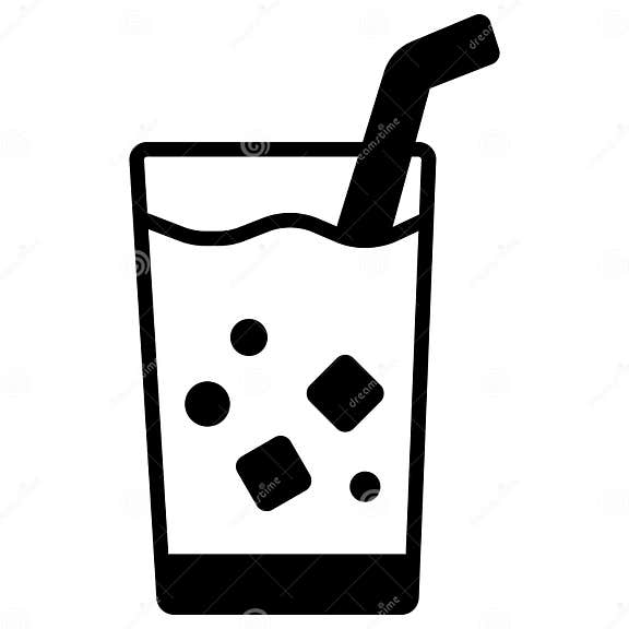 Drink Which Can Easily Modify or Edit Stock Vector - Illustration of ...