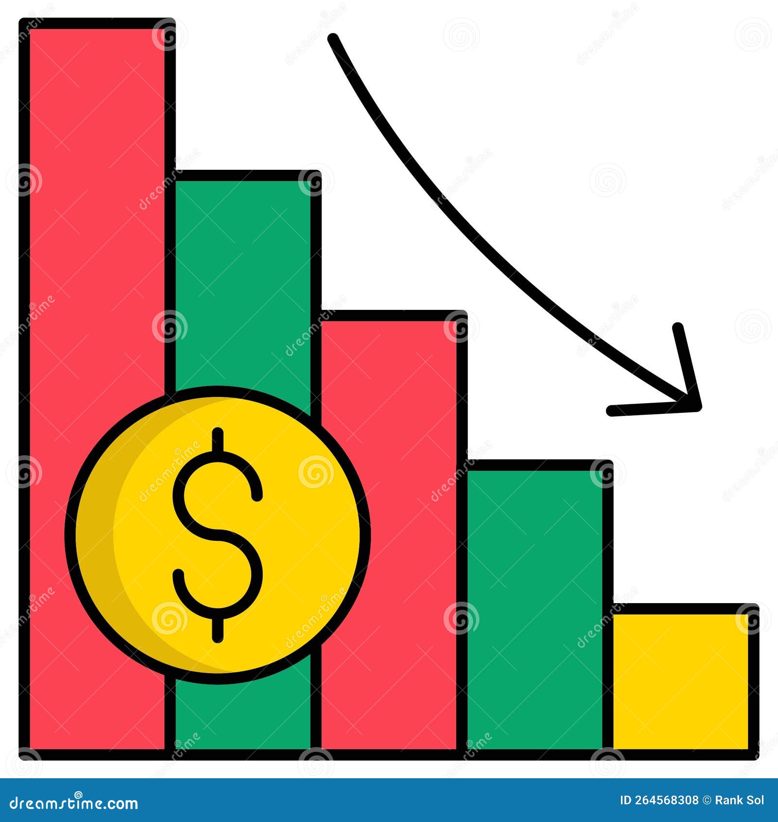 Loss Which Can Easily Modify or Edit Stock Illustration - Illustration ...