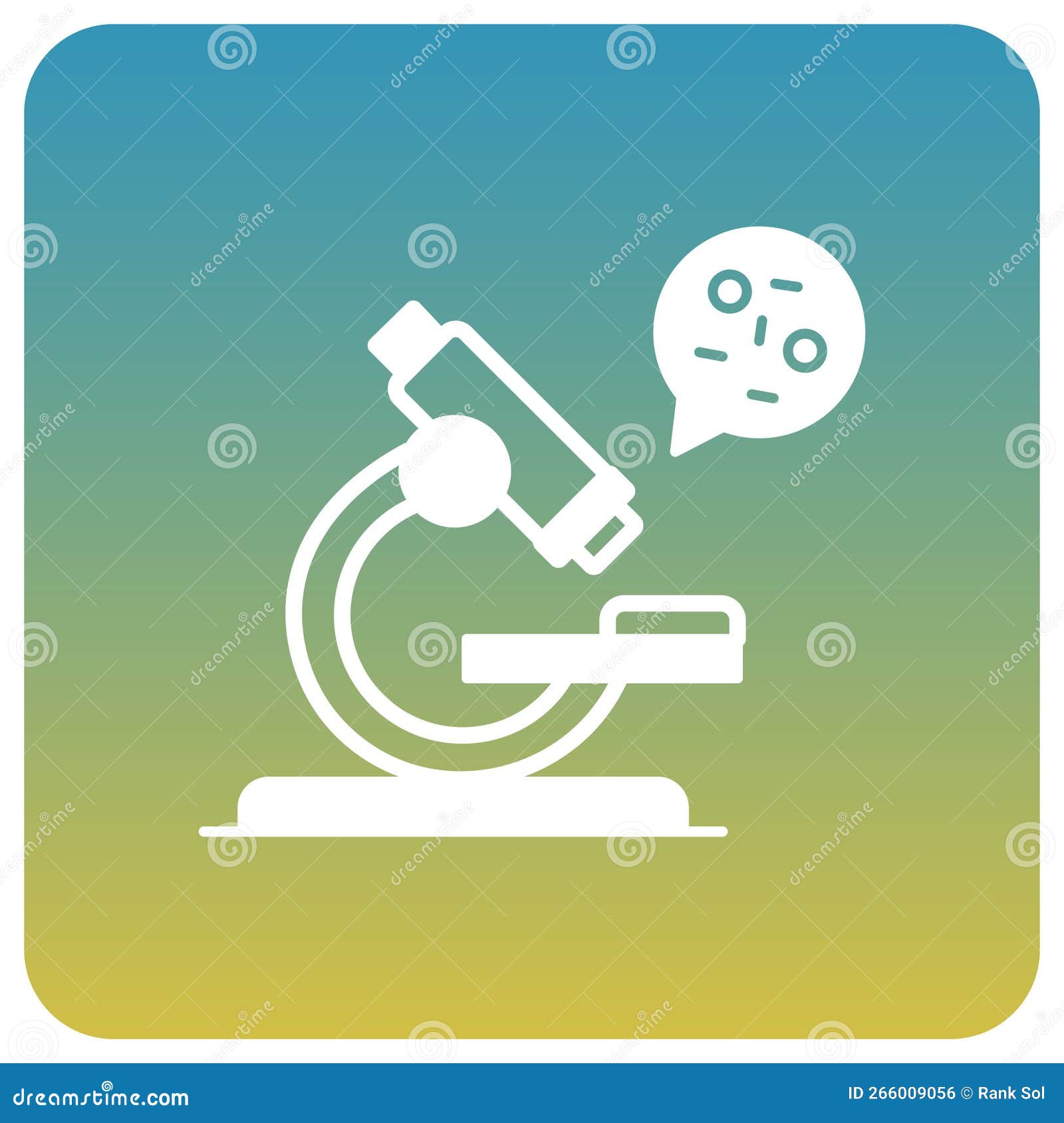 Microscope Which Can Easily Edit or Modify Stock Vector - Illustration ...