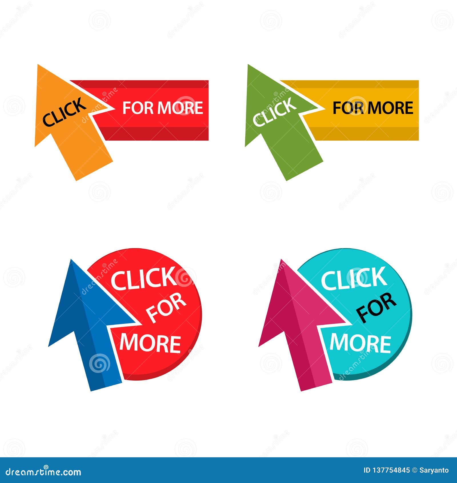 Click for More Stock Icon, Flat Design. Set Icon Stock Vector ...