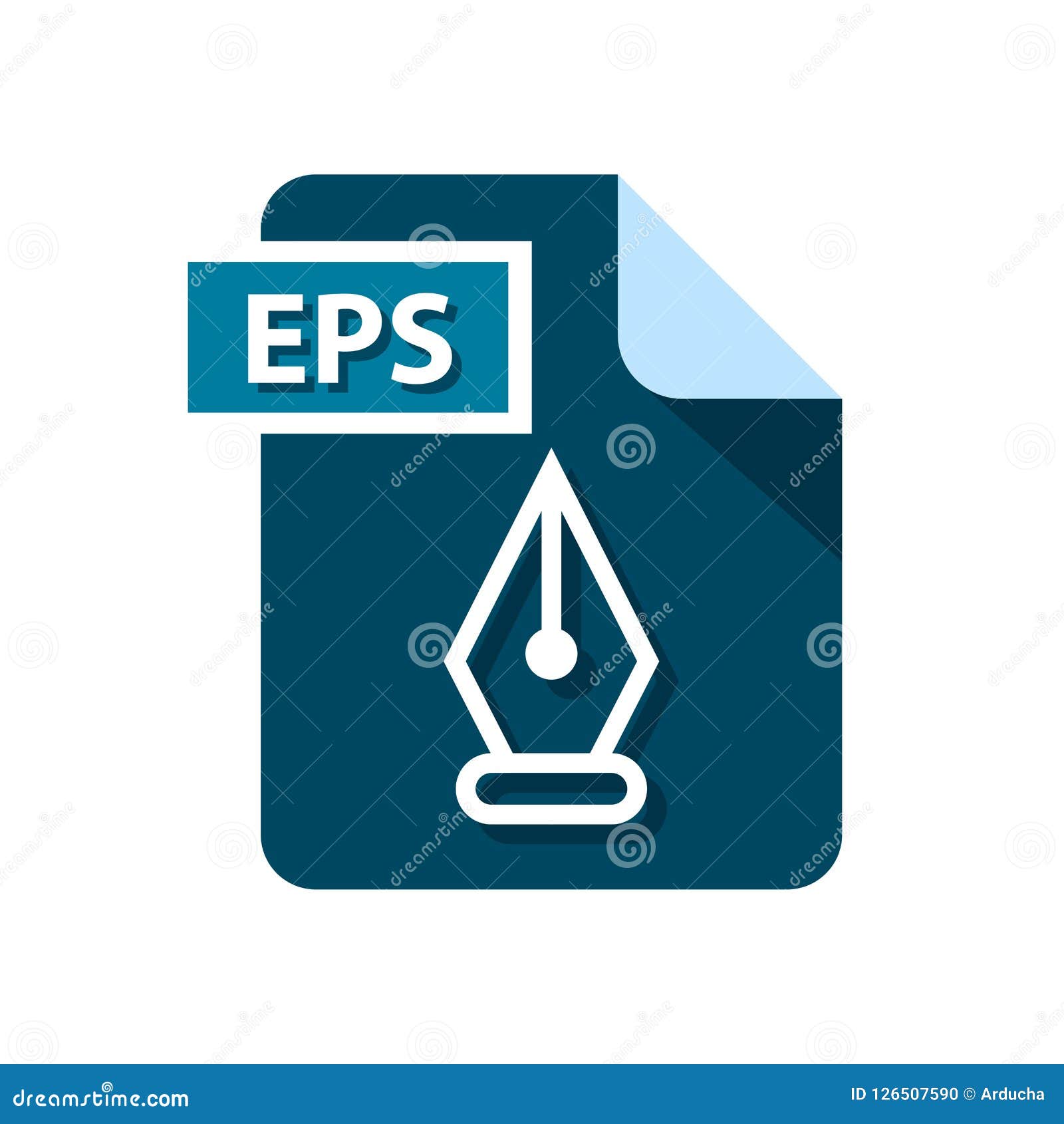 Eps format file stock vector. Illustration of type, design - 126507590