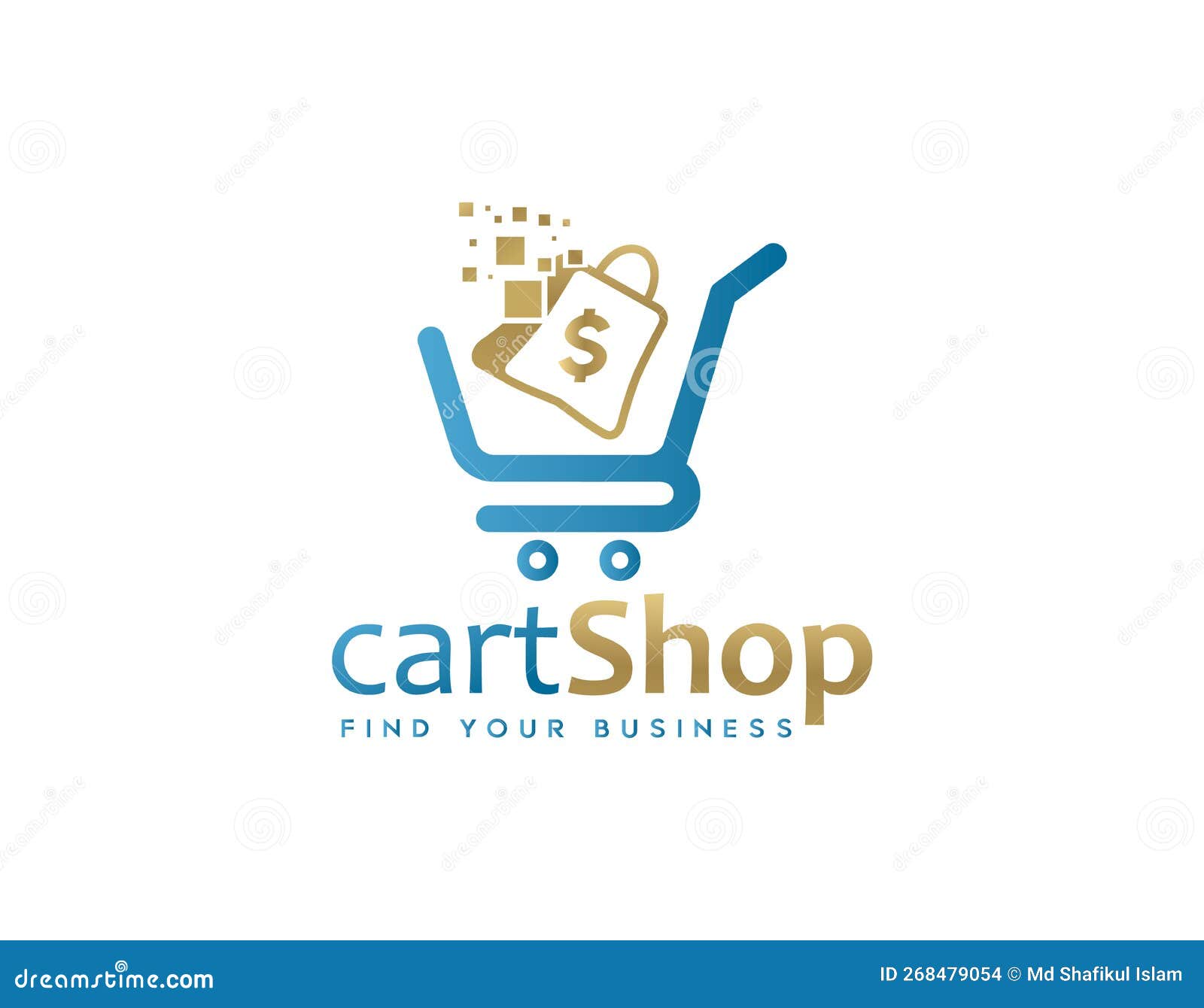 Trolley for Shop Logo or Icon Sign Symbol Vector Template Stock Vector ...