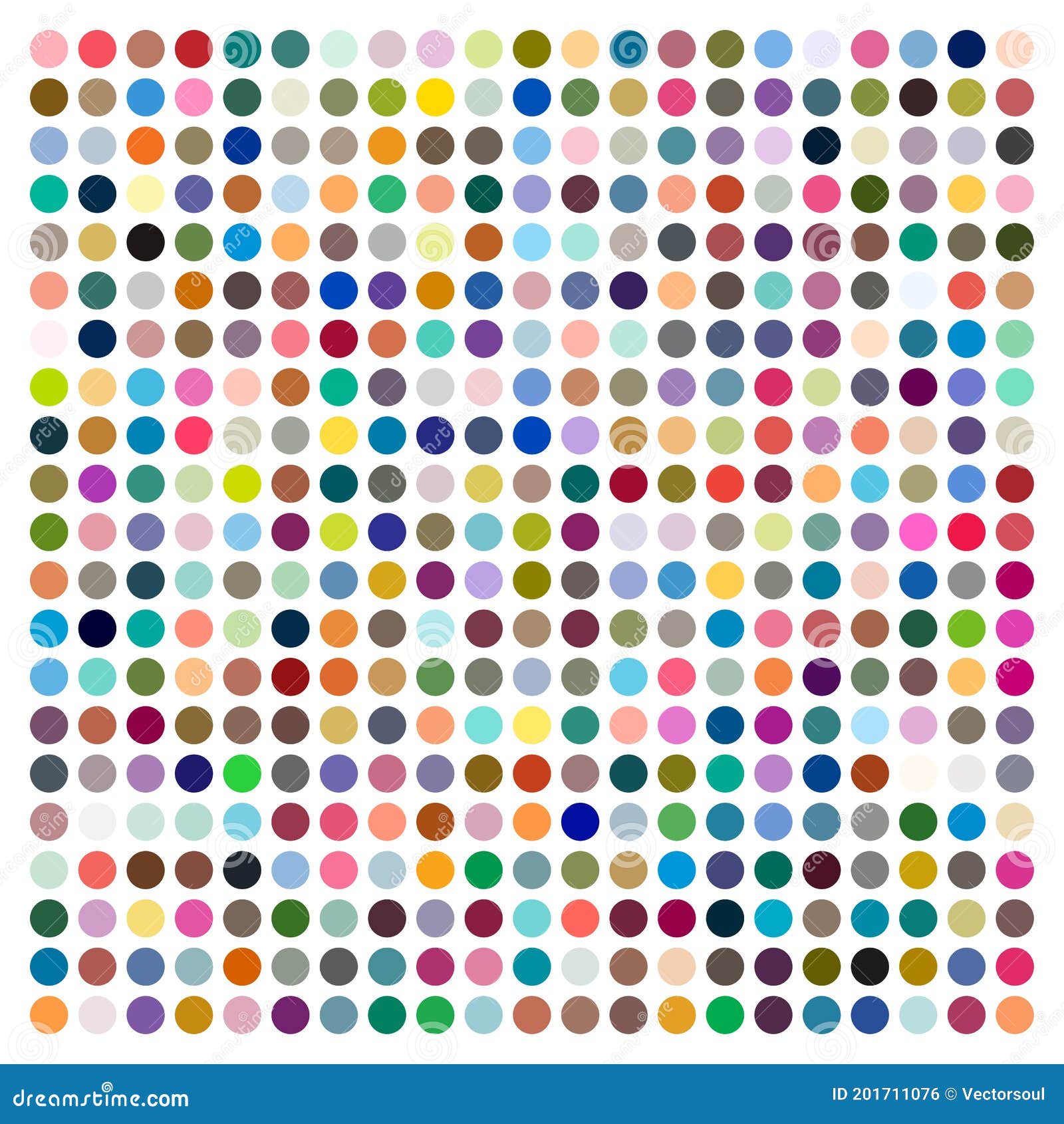 Color Circles Vector Illustration. Circles Design Element, Circles ...