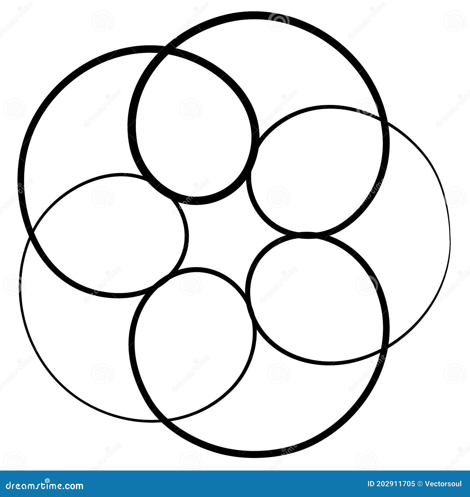 Curlicue, Loop Shapes, Elements Vector Illustration Stock Vector ...