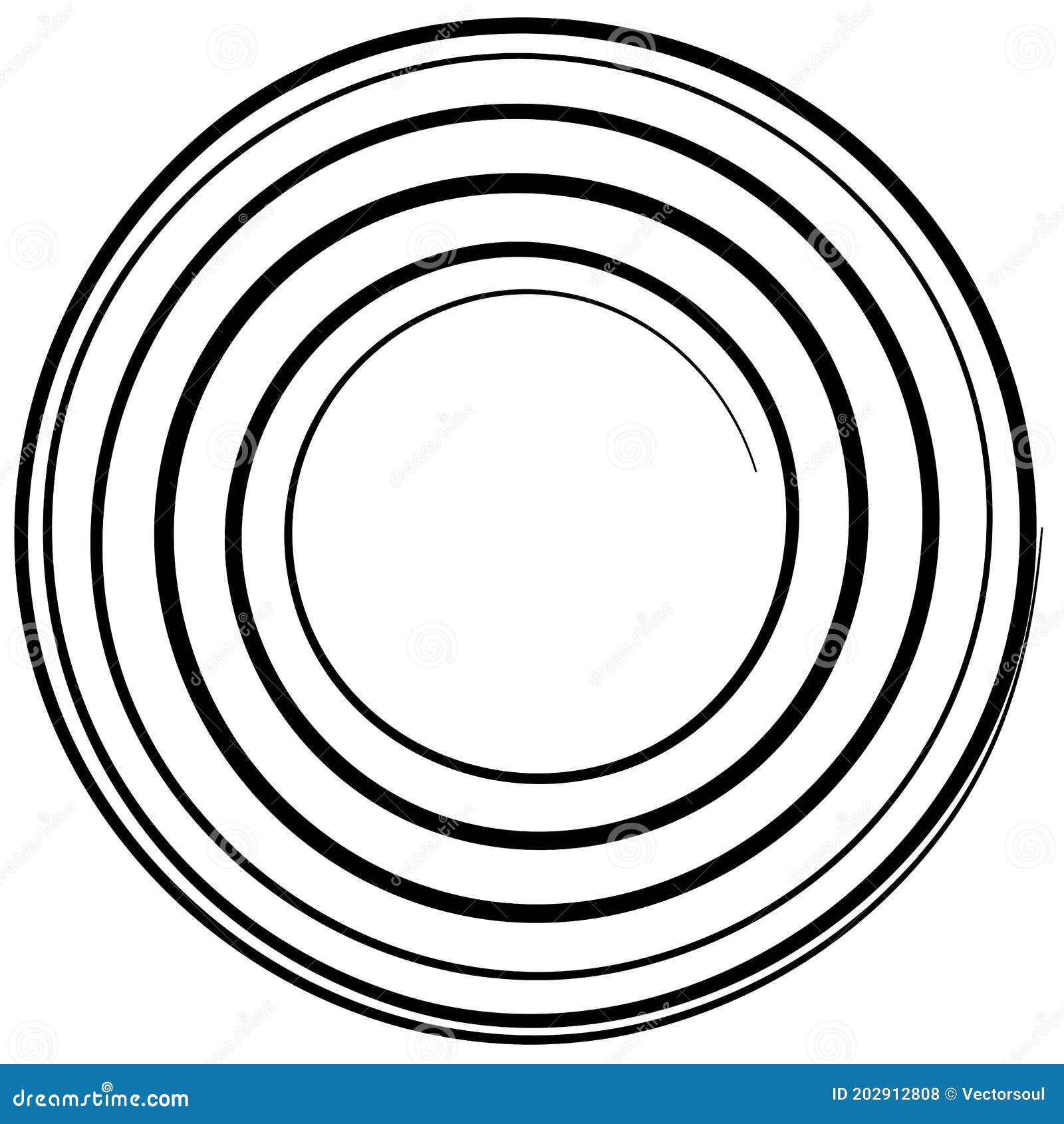 Curlicue, Loop Shapes, Elements Vector Illustration Stock Vector ...