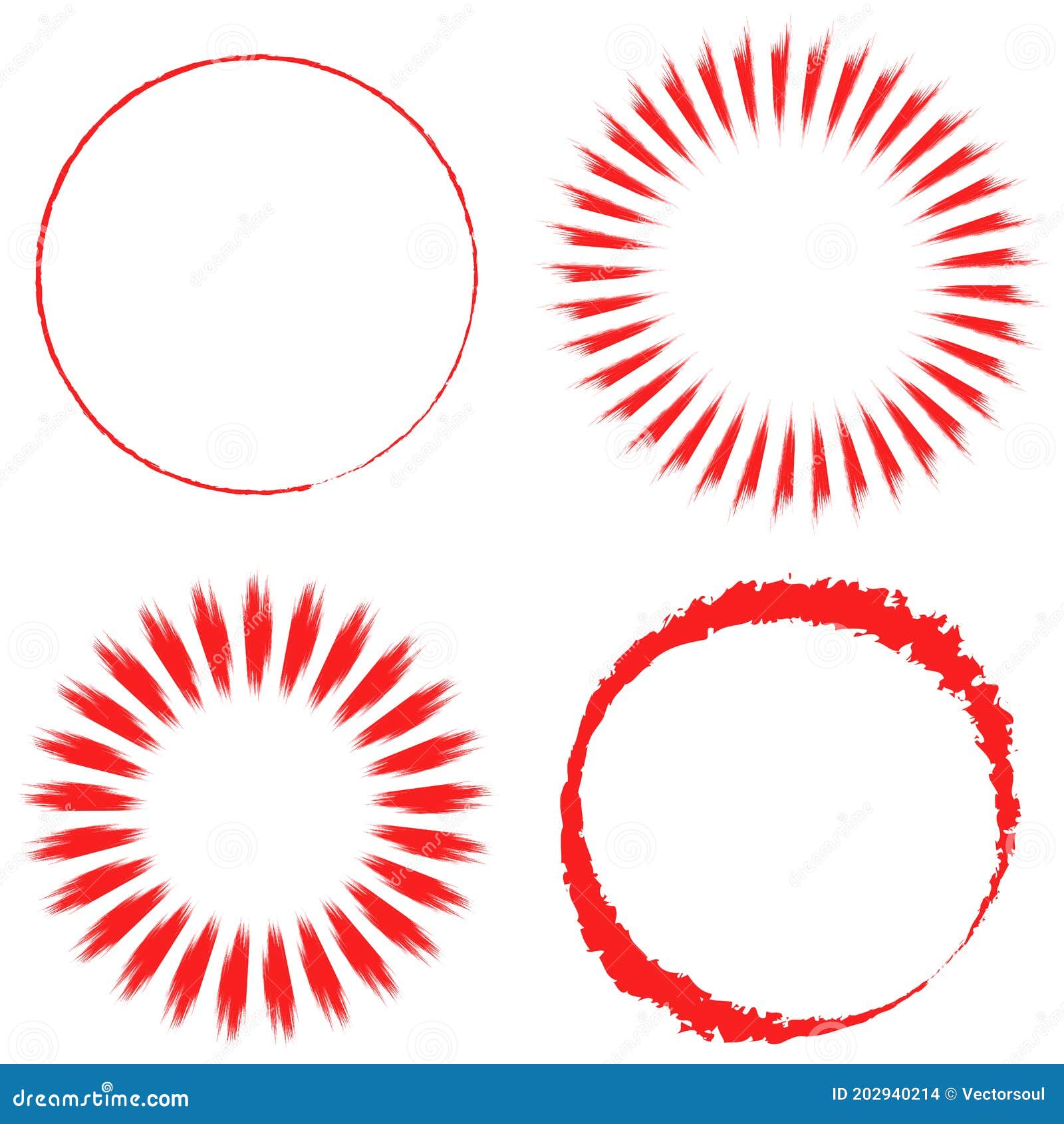Grungy Circle Blob Blotch Vector Stock Vector Illustration Of Blob