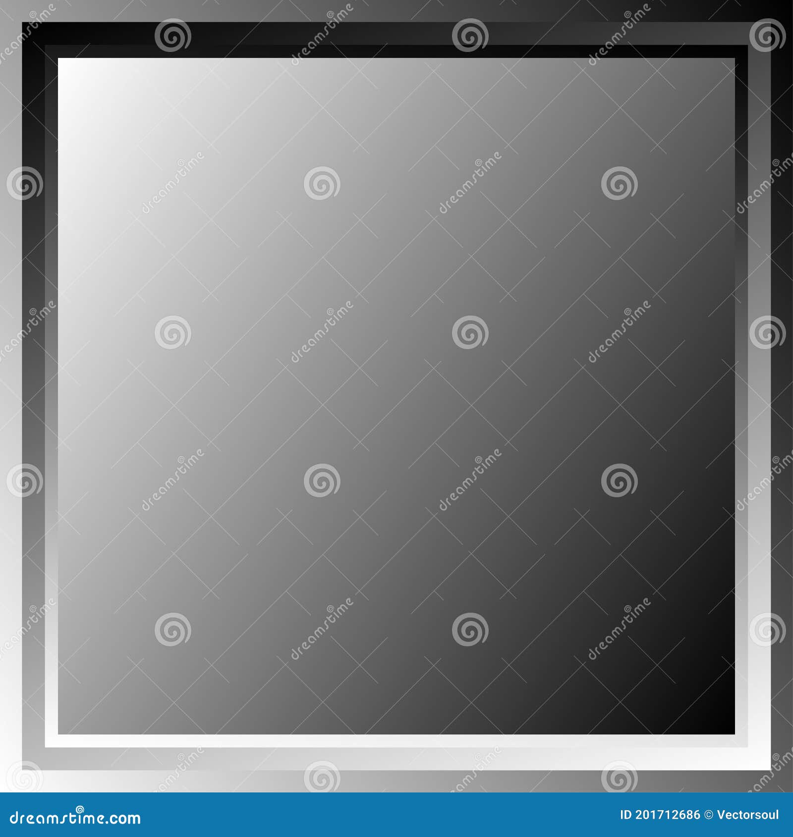 Overlapping Squares, Blocks Vector Illustration. Grayscale Squares ...