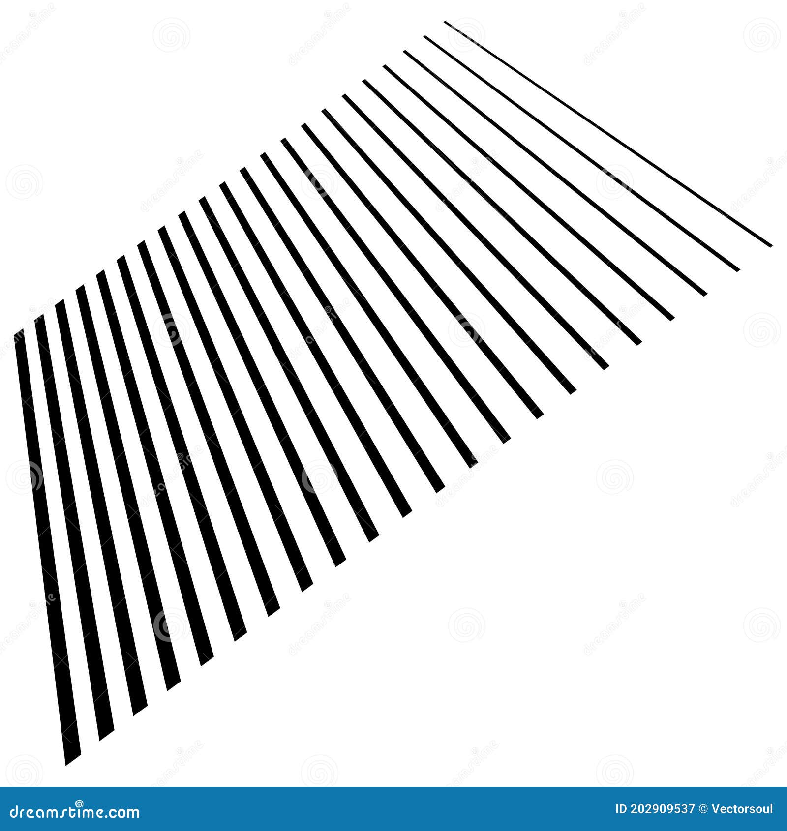 Parallel Straight Lines, Stripes in Perspective 3d Stock Vector ...