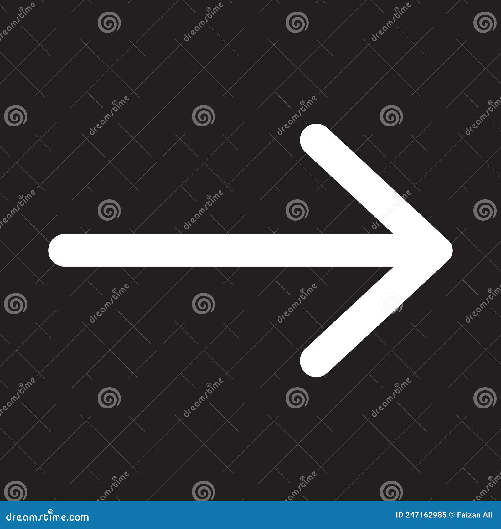 Eps10 White Vector Right Arrow Icon Stock Illustration - Illustration ... Eps10 White Vector Right Arrow Icon Stock Illustration - Illustration ...