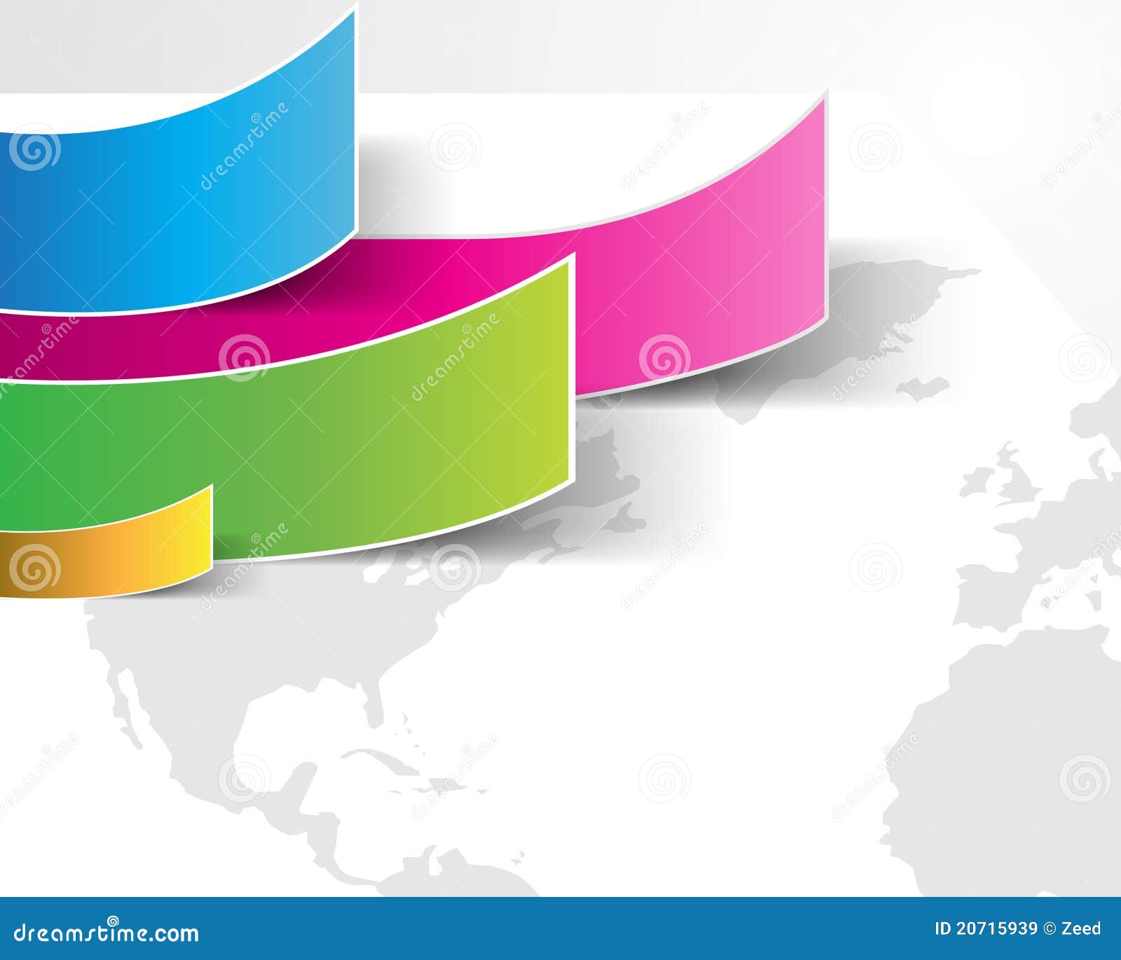 Multicolor Paper Notes On Transparent Background. Post It Note. Cartoon ...