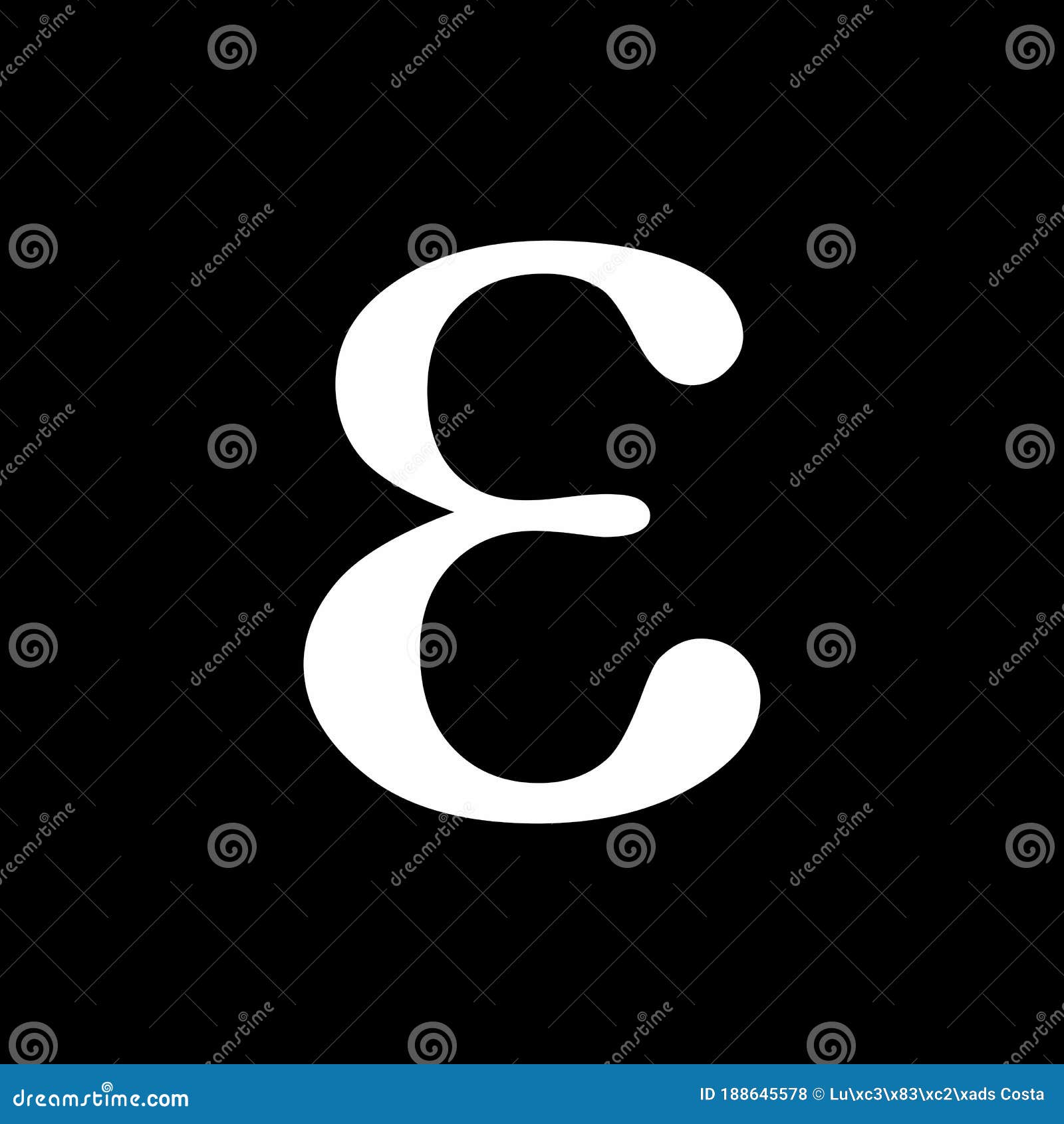 Epsilon icon illustration stock illustration. Illustration of design ...