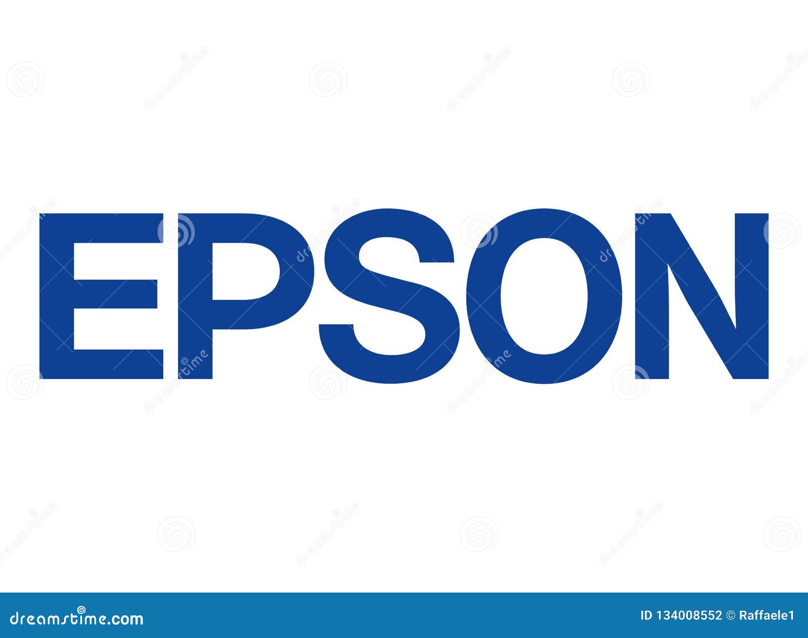 Epson Logo Vector Epson Logo Black And White Stock Photos & Images