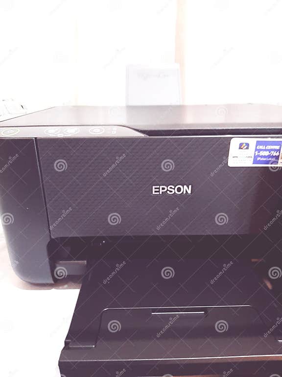 Epson printer letter ink editorial stock photo. Image of technology ...