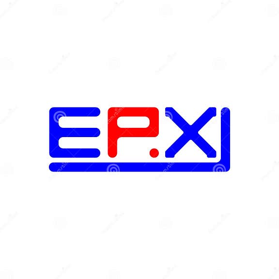 EPX Letter Logo Creative Design with Vector Graphic, EPX Stock Vector ...