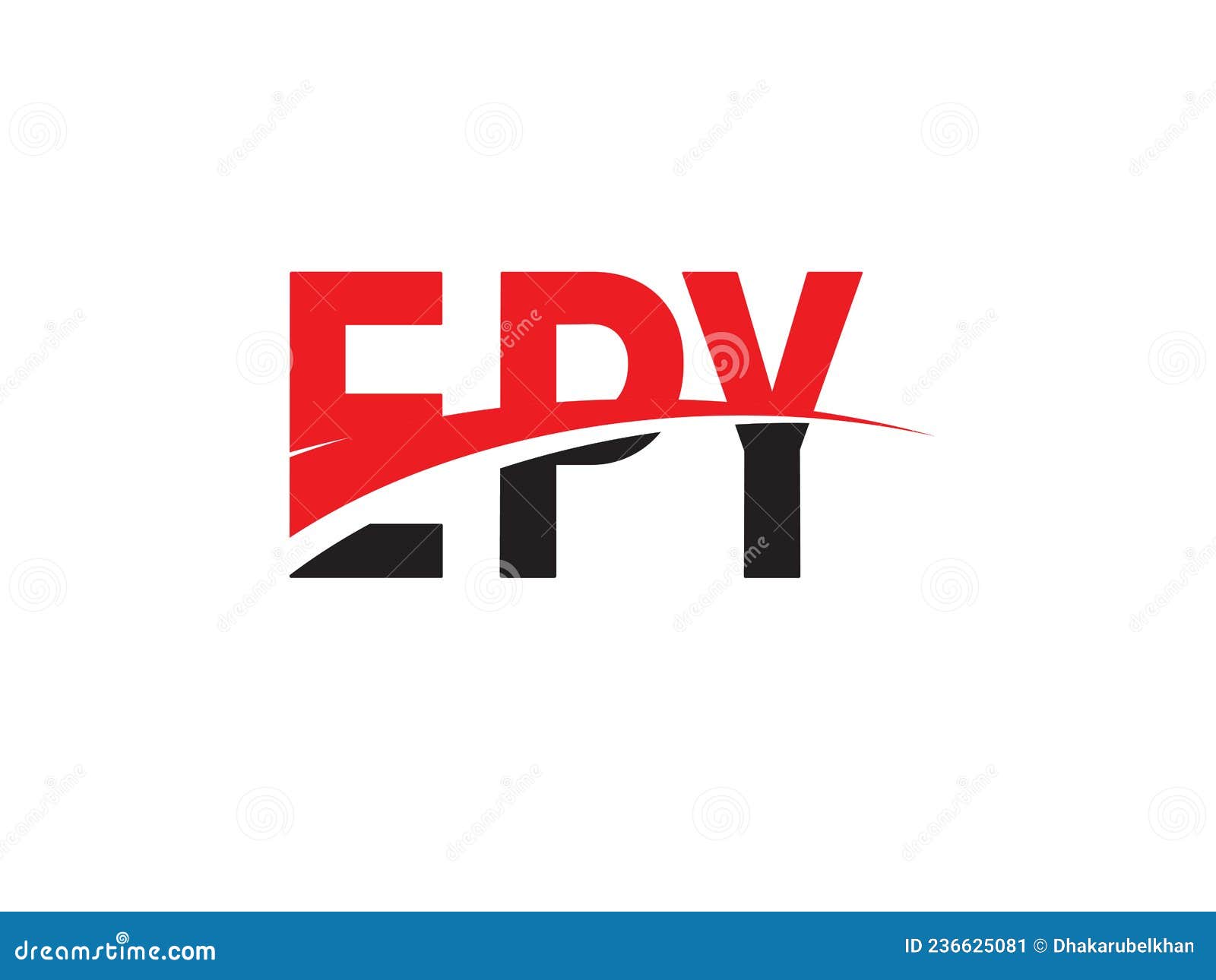 EPY Letter Initial Logo Design Vector Illustration Stock Vector ...