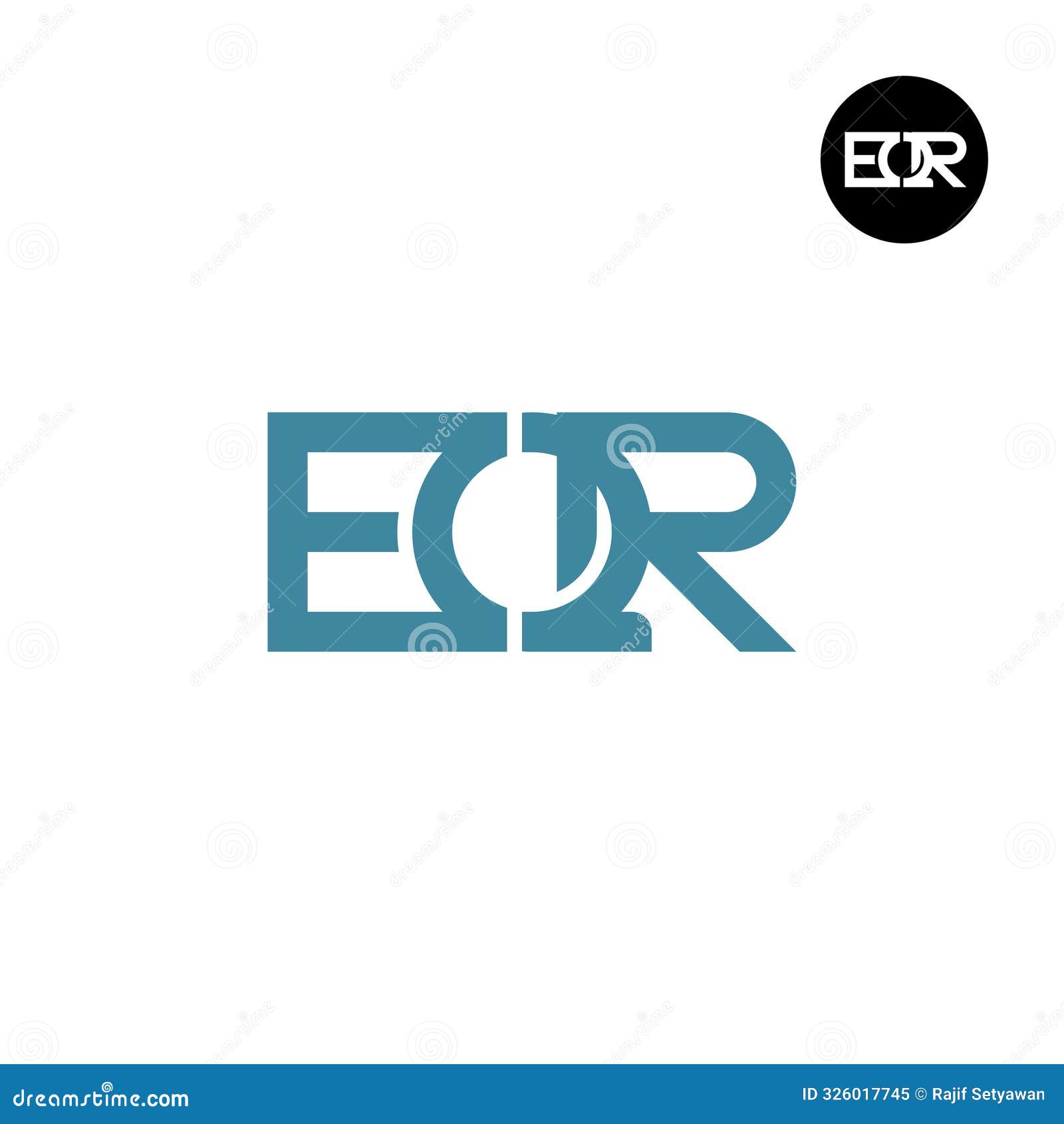 EQR Logo Letter Monogram Design Stock Vector - Illustration of name ...