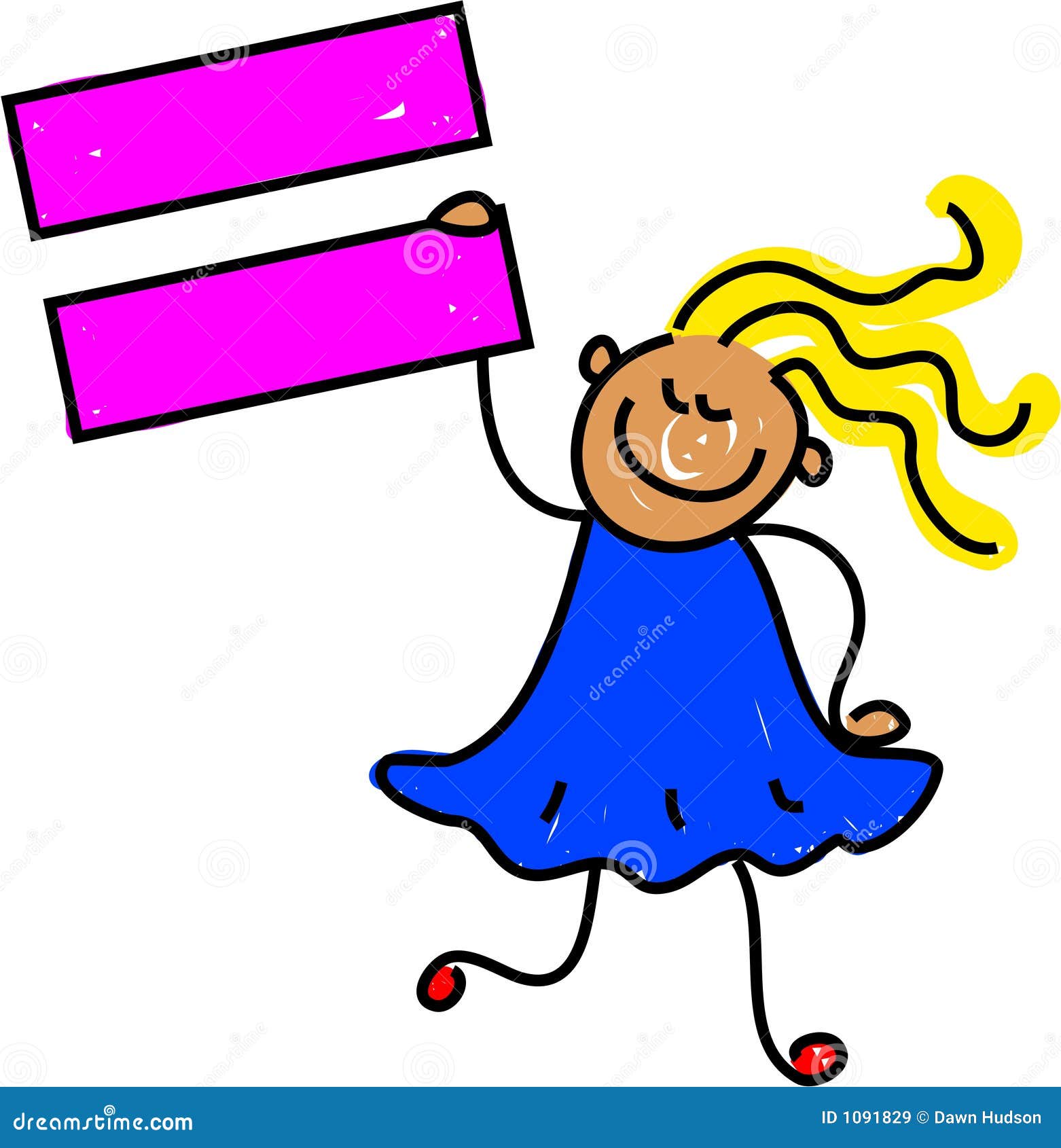 Equal kid stock vector. Illustration of symbols, nursery - 1091829