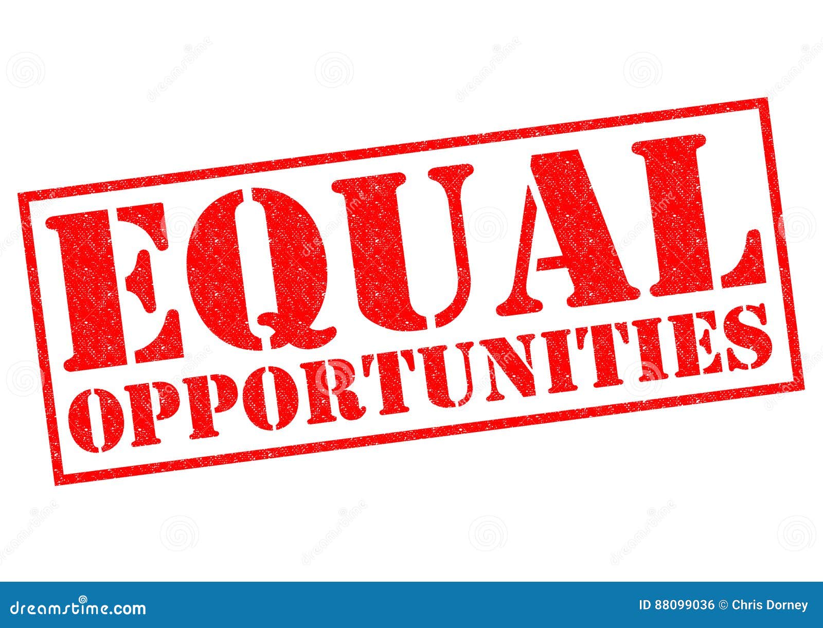 EQUAL OPPORTUNITIES stock illustration. Illustration of multicultural ...
