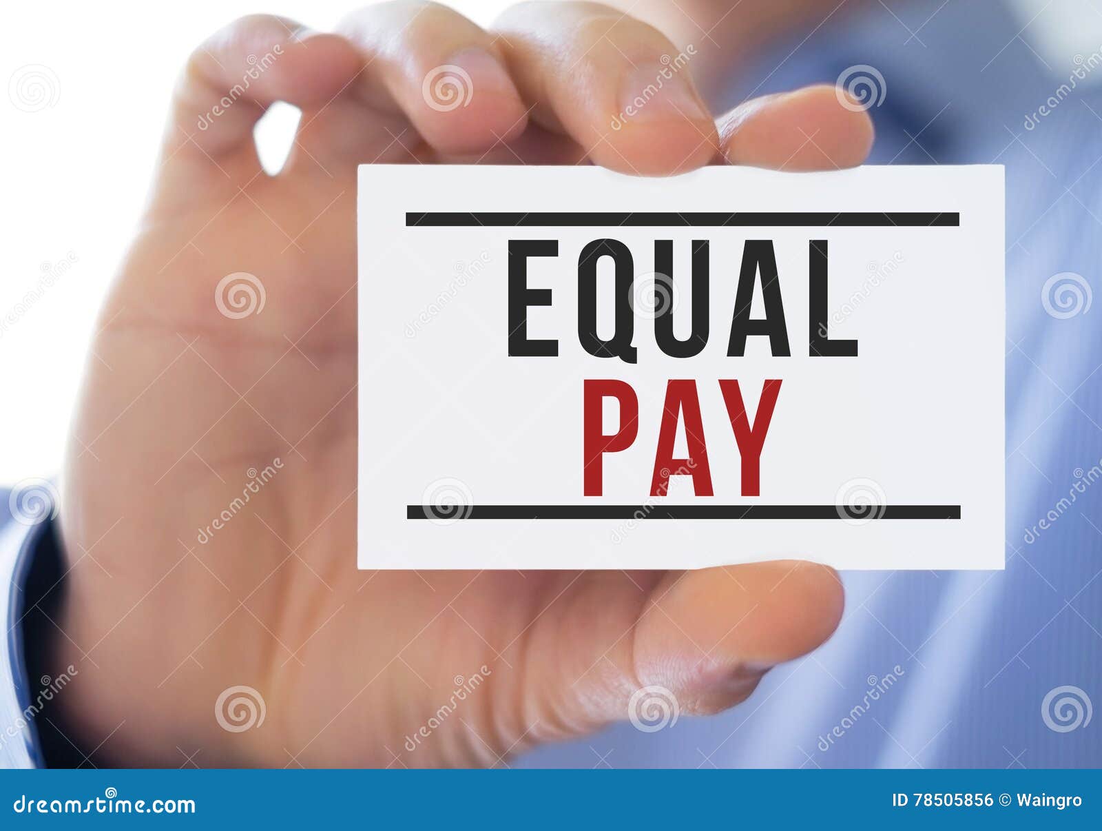 Equal pay stock photo. Image of business, equal, concept - 78505856