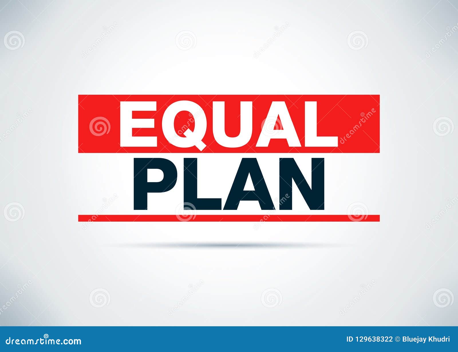 Equal Plan Abstract Flat Background Design Illustration Stock ...