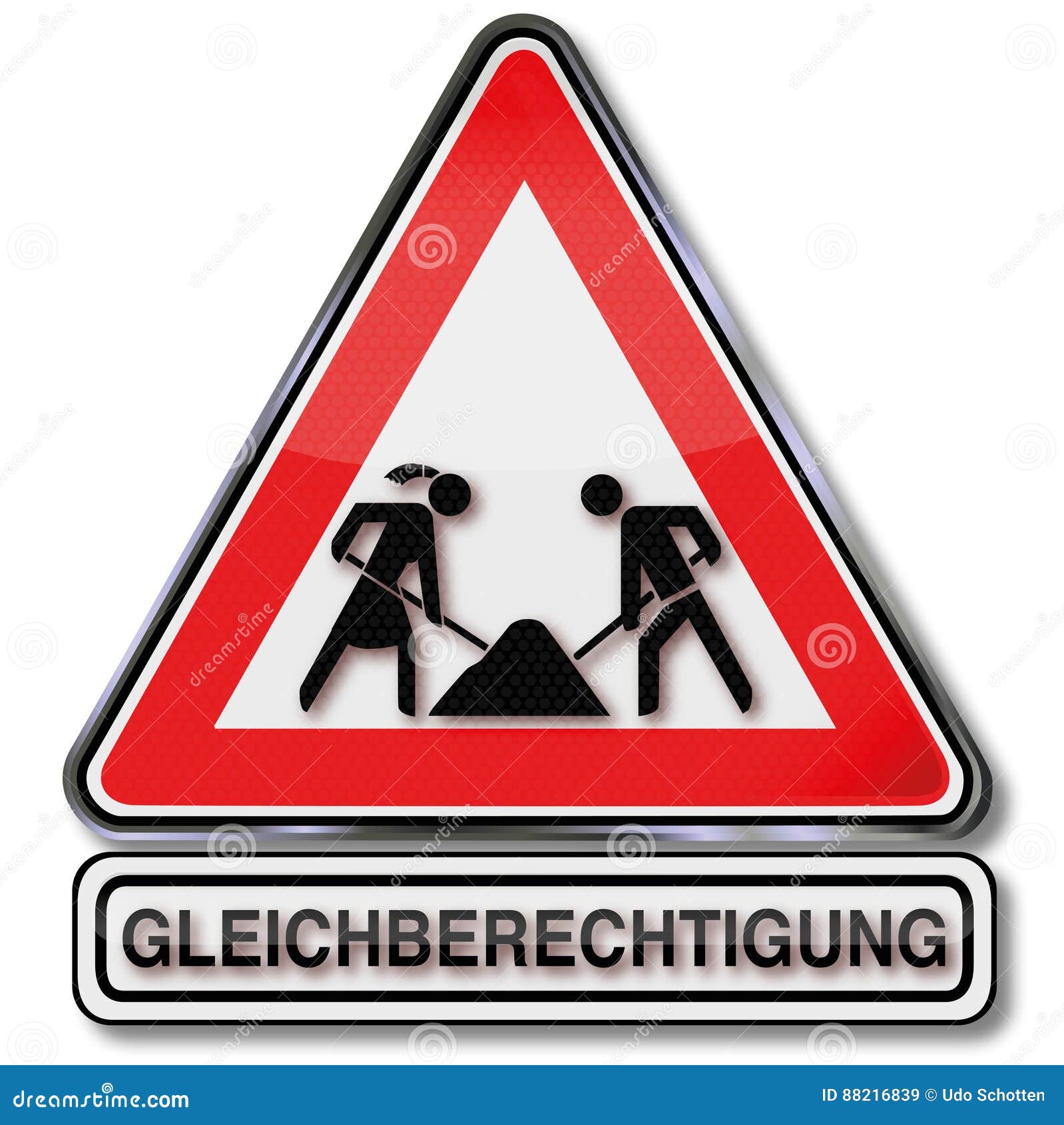 Equal rights for everybody stock vector. Illustration of button - 88216839