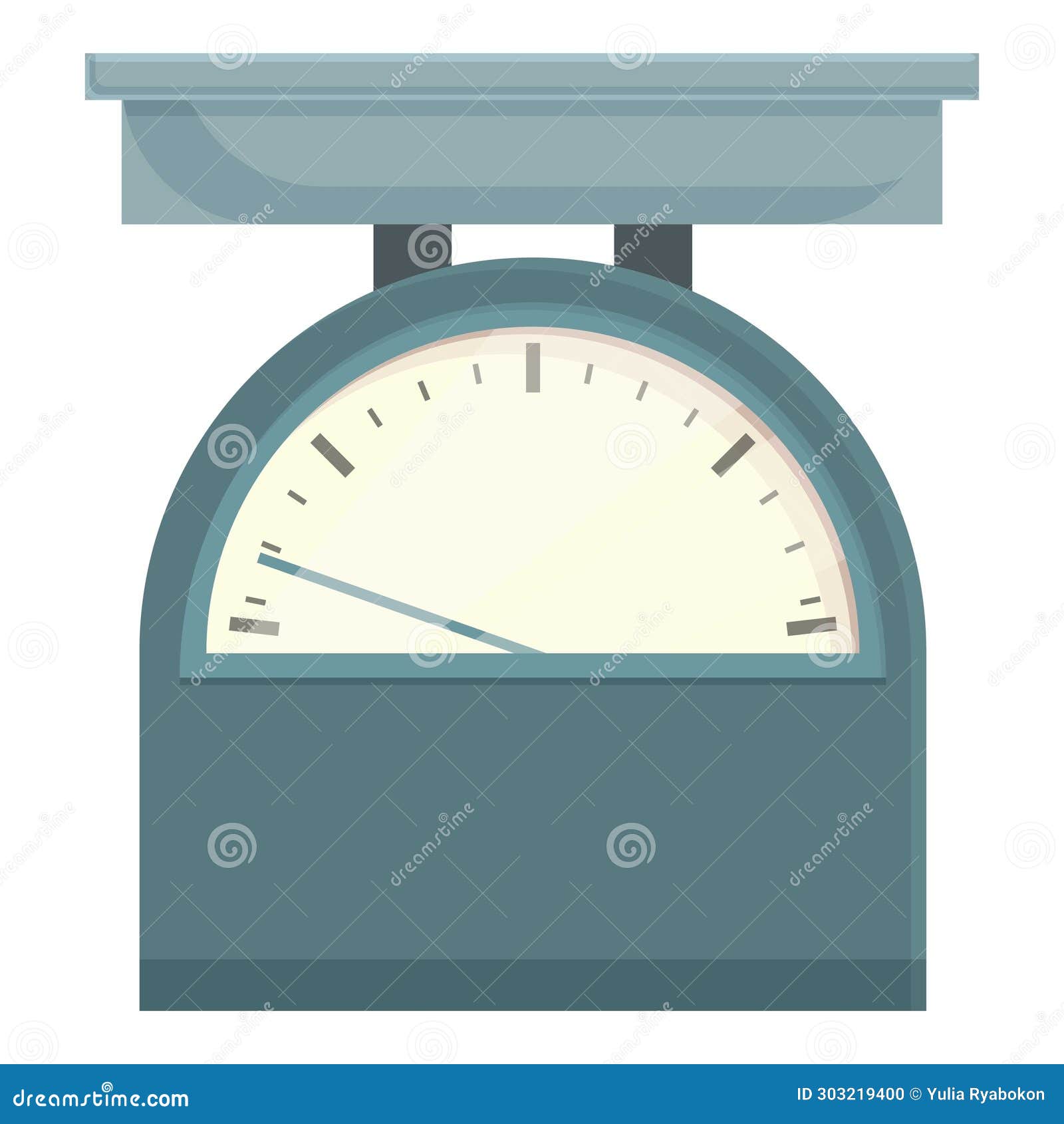Equal Scales Icon Cartoon Vector. Kitchen Tool Stock Vector ...