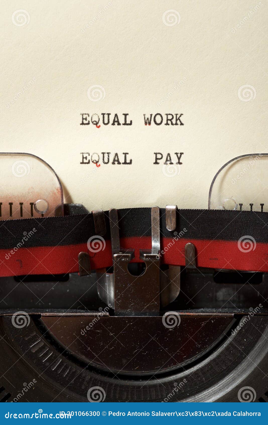 Equal work equal pay stock photo. Image of feminist - 201066300