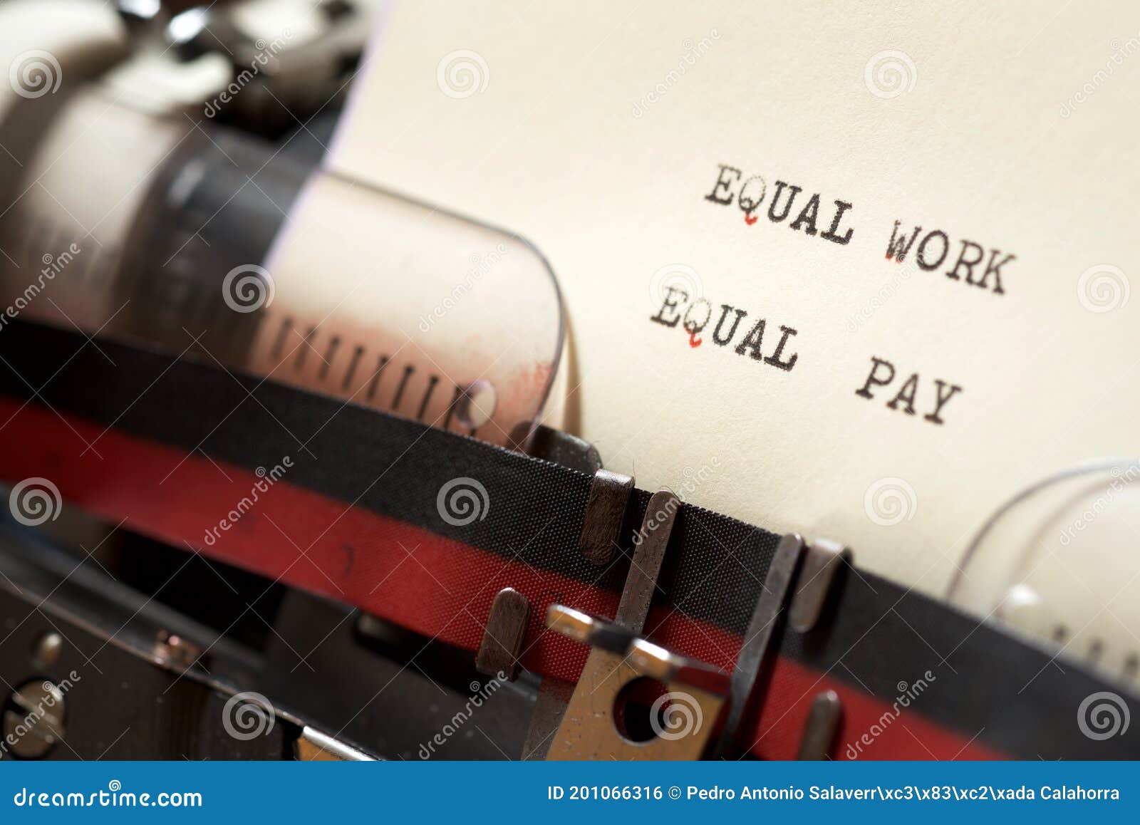 Equal work equal pay stock photo. Image of female, textured - 201066316