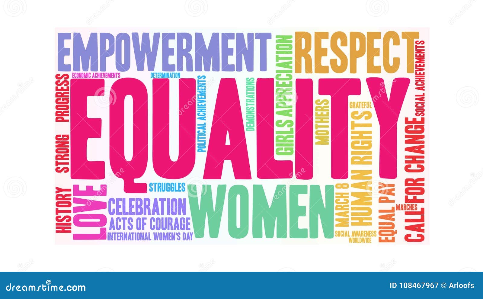 Equality Animated Word Cloud Stock Video - Video of determination, vote ...