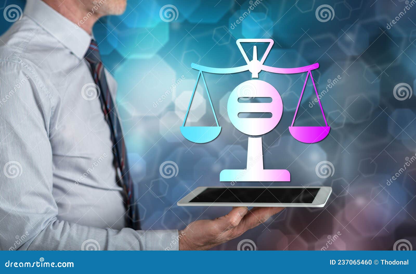 Concept of equality stock illustration. Illustration of justice - 237065460
