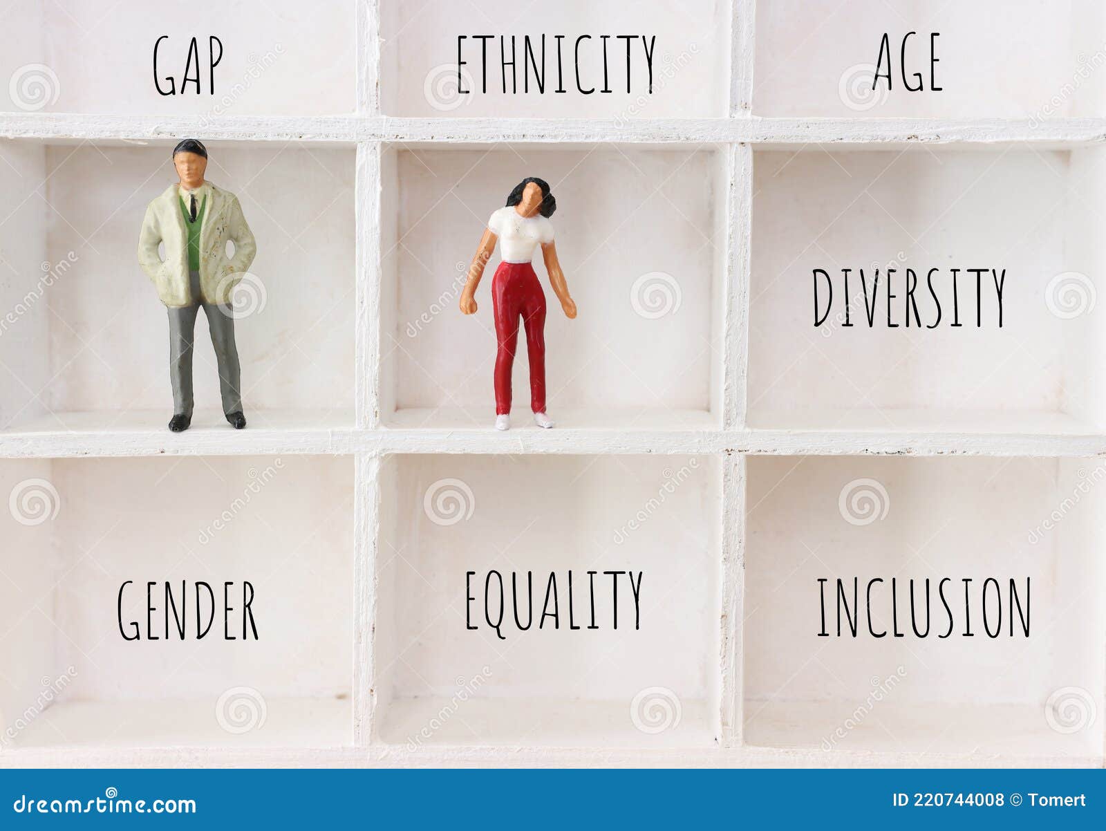 Equality and Diversity Concept. Gender and Social Issues Stock Photo ...