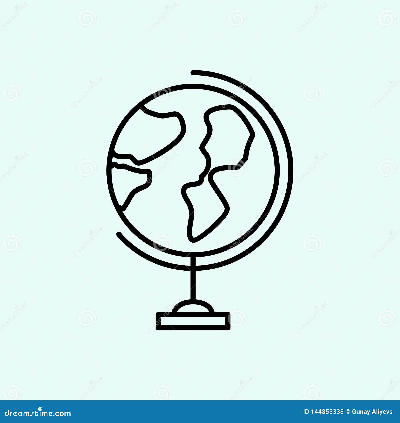 Equality, Earth Globe, Sign Icon. Element of Feminism for Mobile ...
