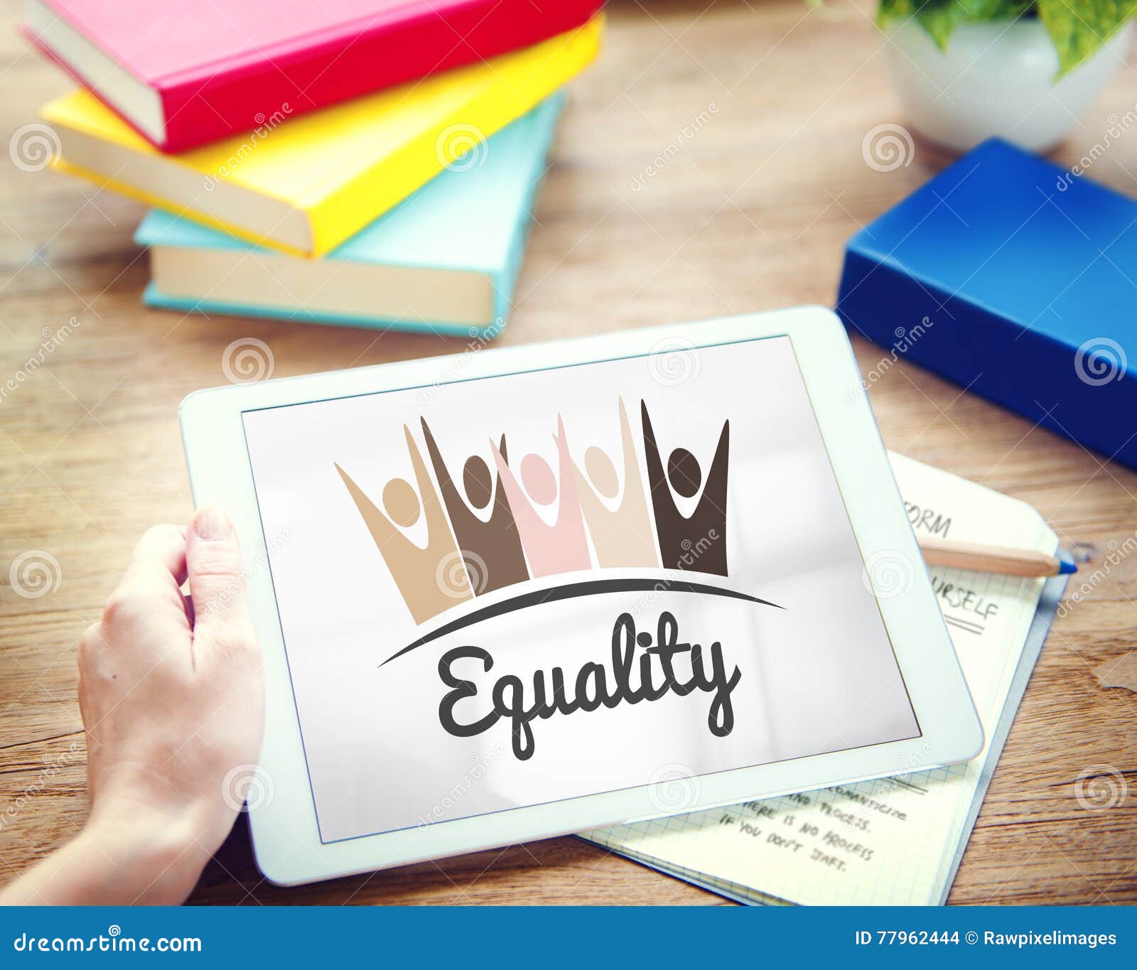 Equality Fairness Fundamental Rights Racist Discrimination Concept ...