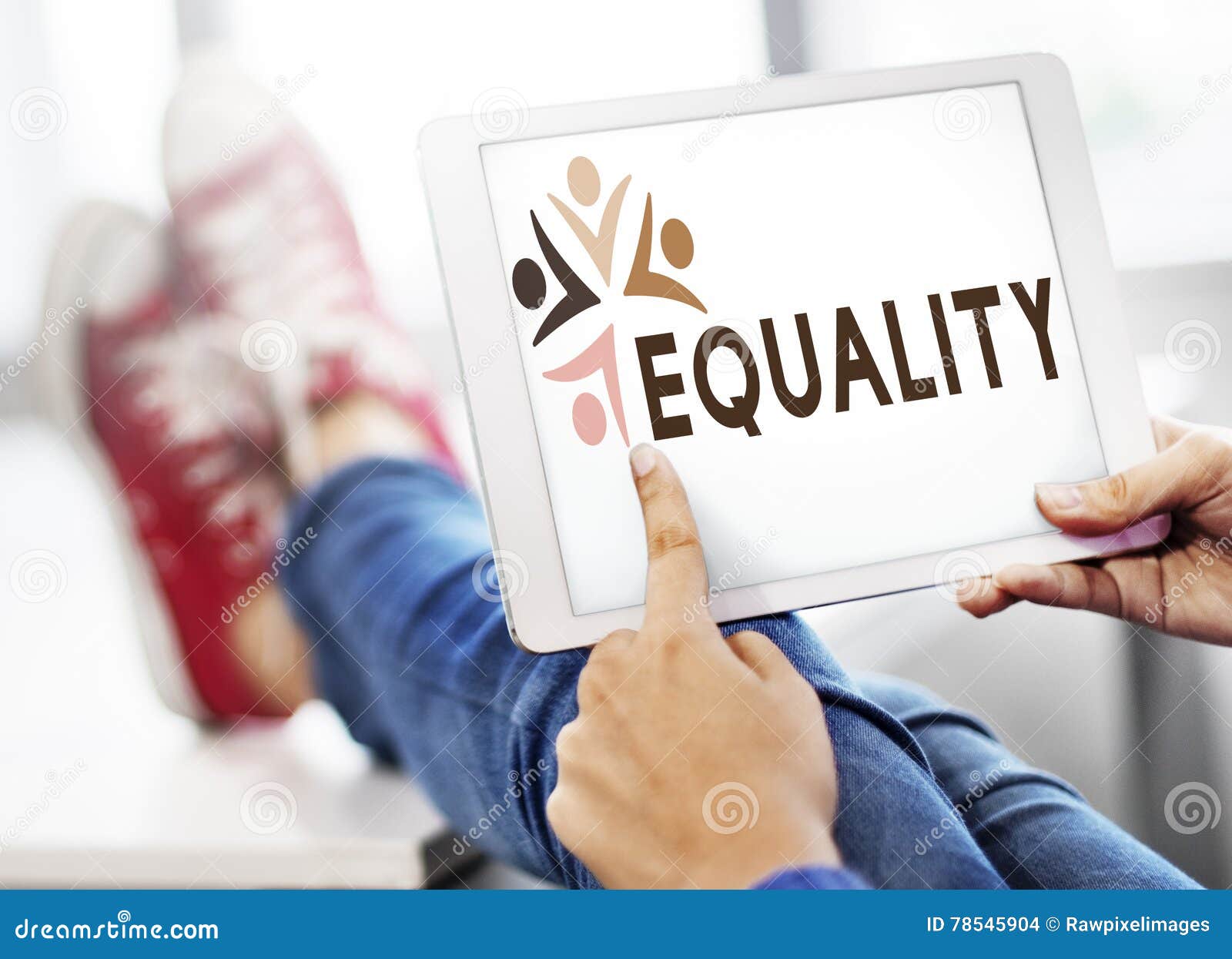 Equality Fairness Fundamental Rights Racist Discrimination Concept ...