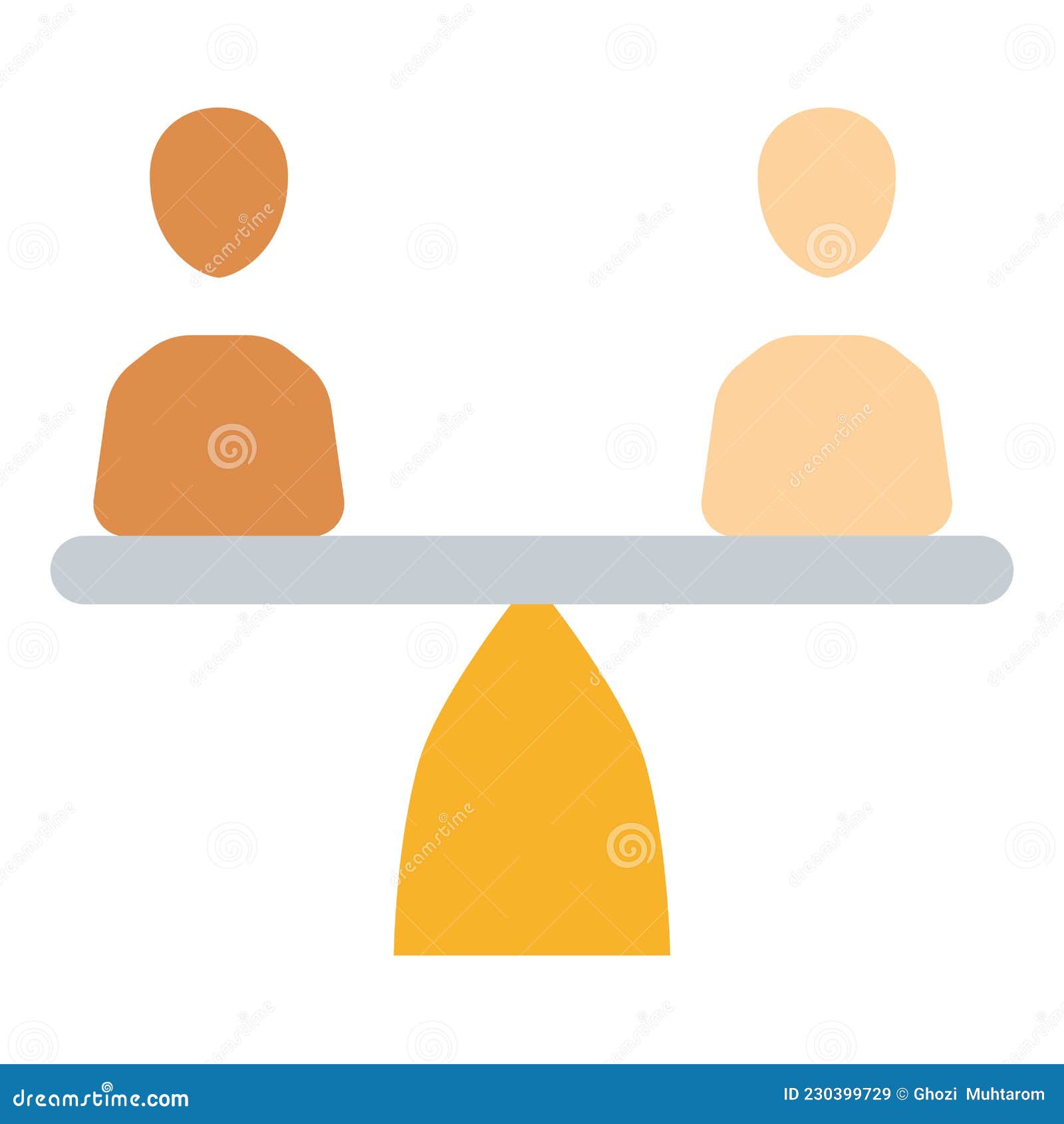 Equality Inclusion Equal Diversity Single Isolated Icon with Flat Style ...