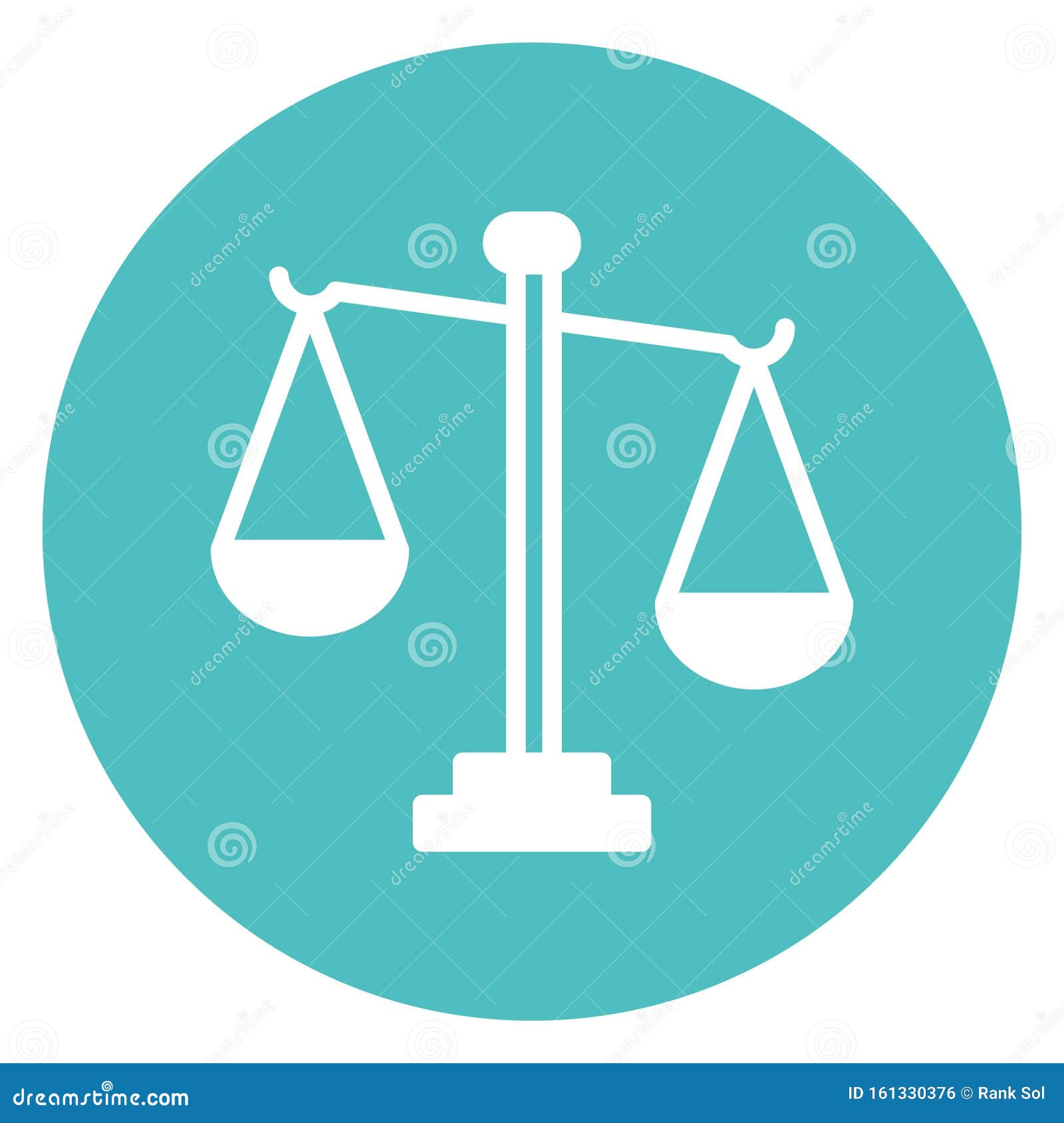 Equality, Judiciary Symbol Isolated Vector Icon that Can Be Easily ...